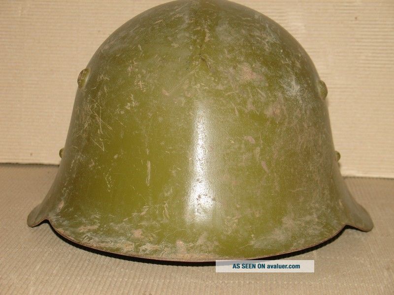 WWII GERMAN TYPE BULGARIAN STEEL COMBAT HELMET M36 | #819532