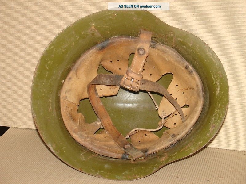 WWII GERMAN TYPE BULGARIAN STEEL COMBAT HELMET M36 | #819532
