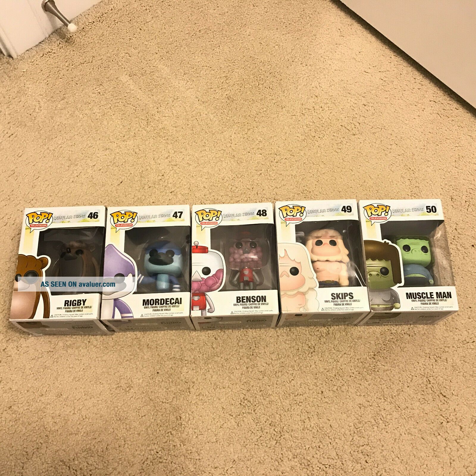 Funko Pop Television:Vinyl Regular Show RETIRED VAULTED SET OF 5 Rare ...