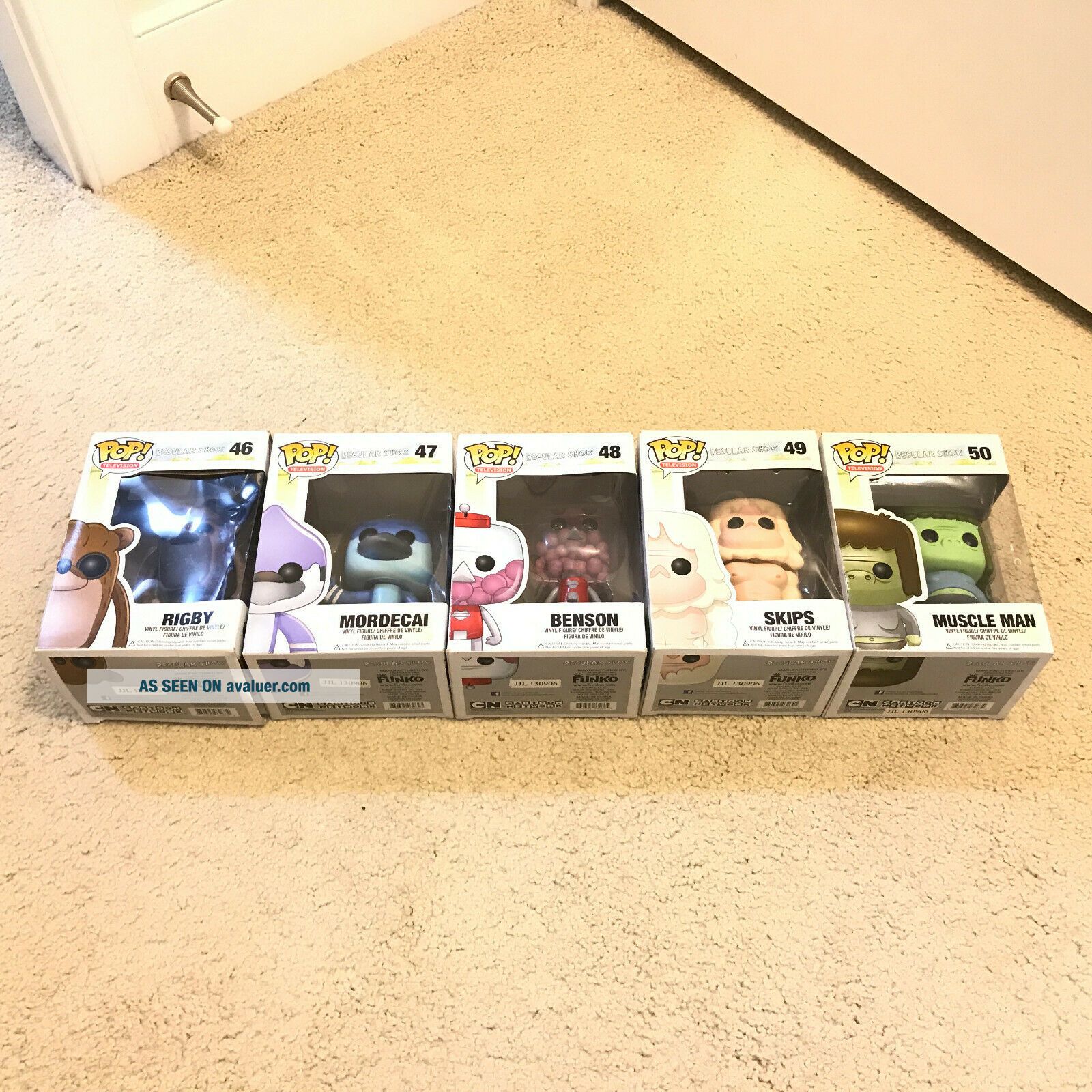 Funko Pop Television:Vinyl Regular Show RETIRED VAULTED SET OF 5 Rare ...