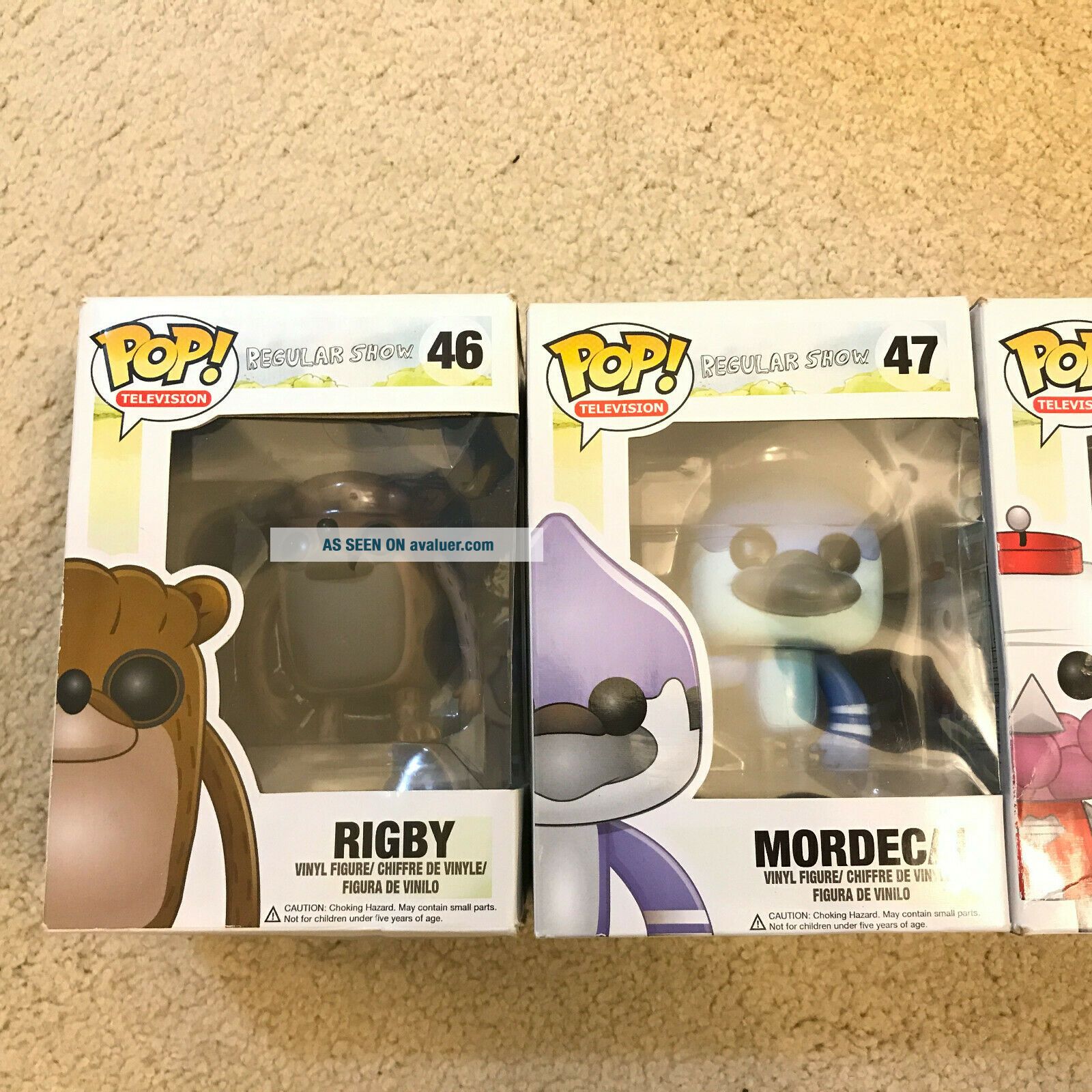 Funko Pop Television:Vinyl Regular Show RETIRED VAULTED SET OF 5 Rare ...