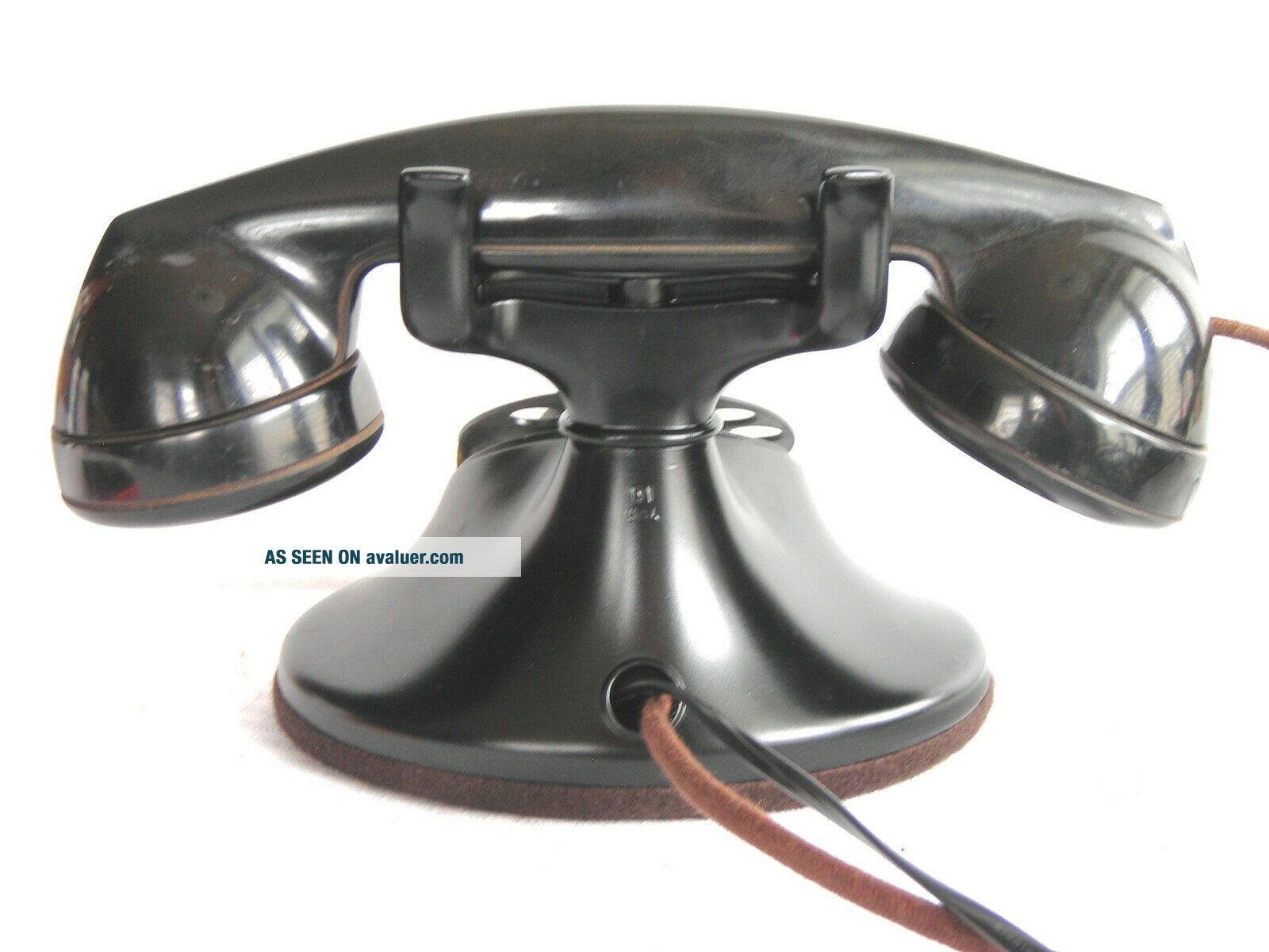 WESTERN ELECTRIC 202 DESK RESTORED ANTIQUE TELEPHONE WITH SUBSET CIRCA ...