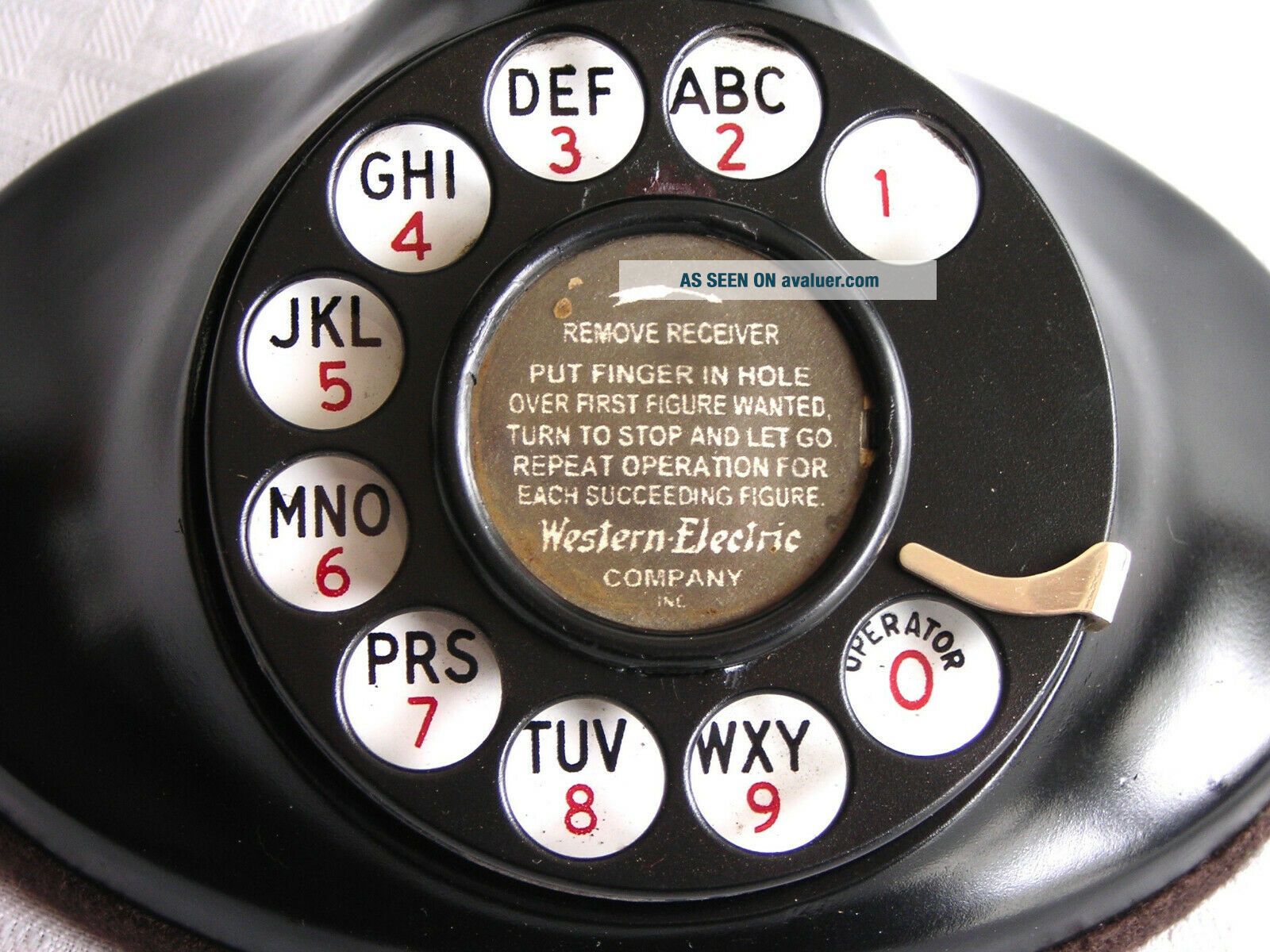 WESTERN ELECTRIC 202 DESK RESTORED ANTIQUE TELEPHONE WITH SUBSET CIRCA ...