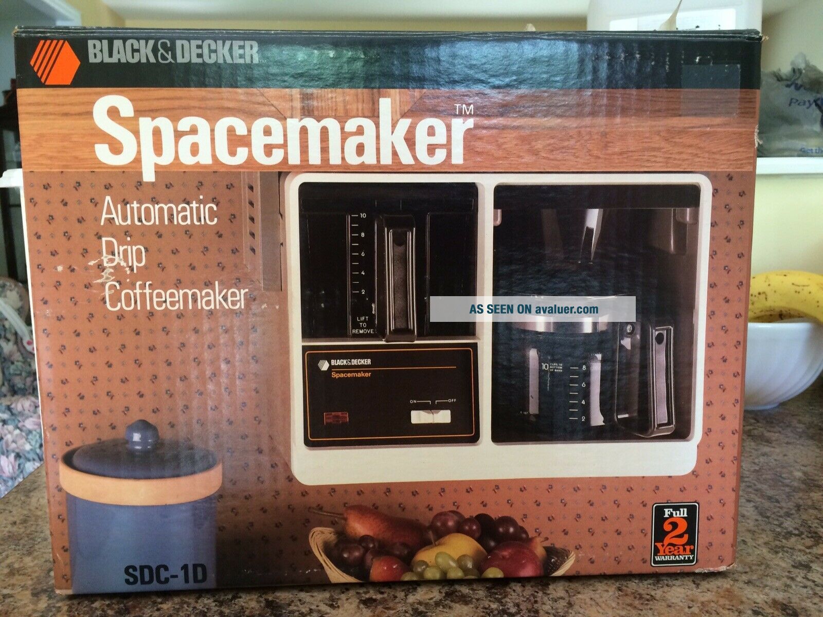Vintage BLACK & DECKER Spacemaker Coffee Maker SDC - 1D Open Box | #848985