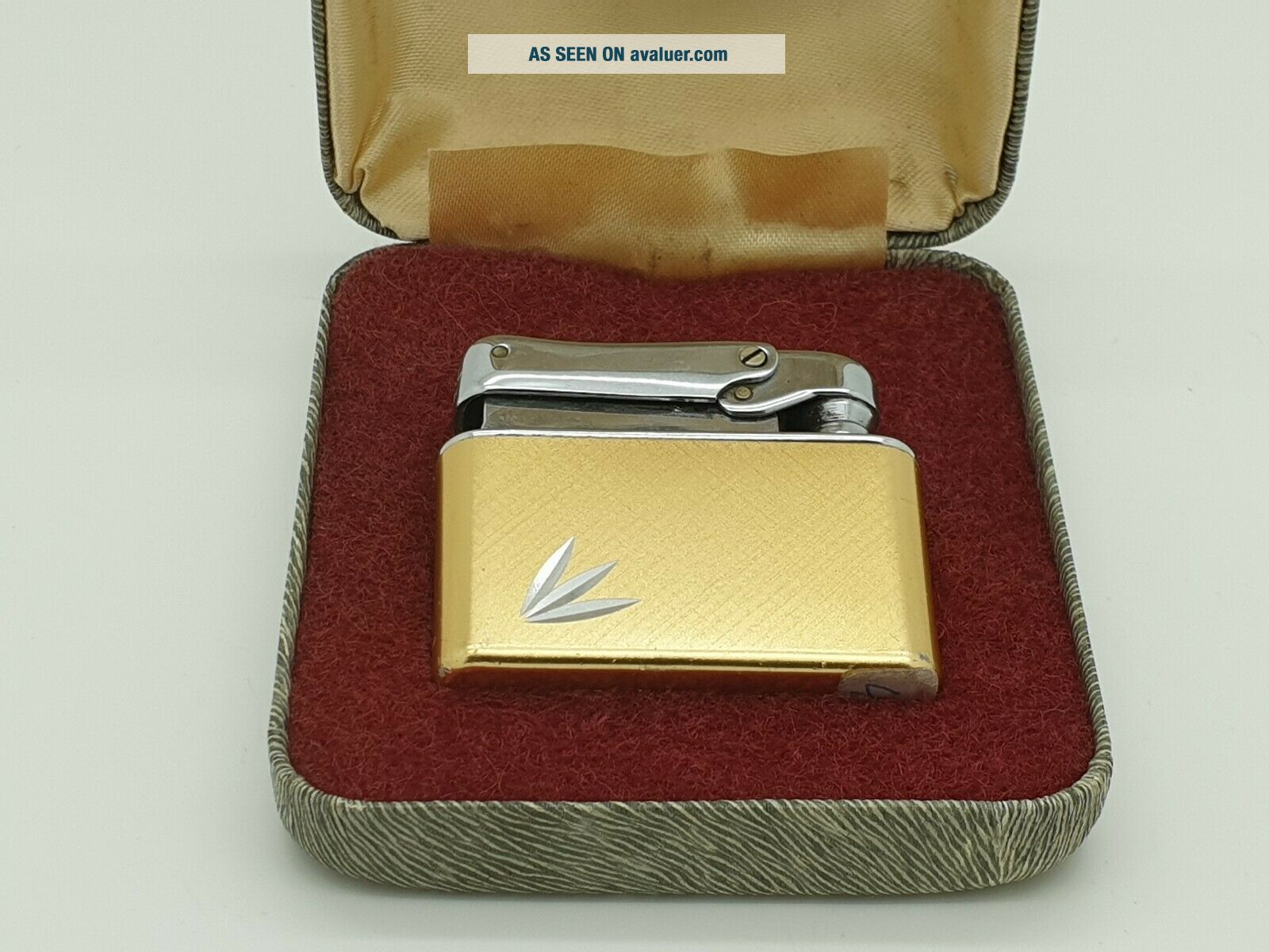 Vintage Gold Tone Colibri Monopol Patent Lighter Colibri Lighters FWO ...
