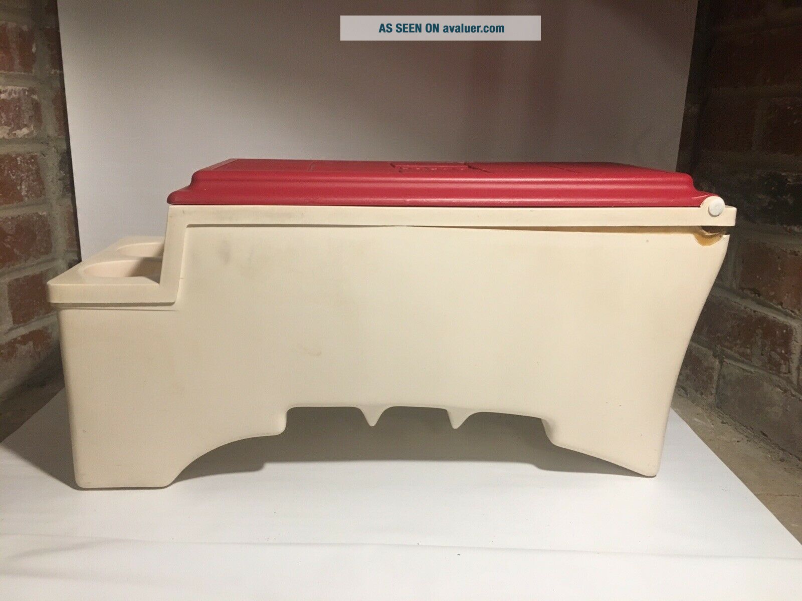 Igloo Kool Rest Center Arm Rest Console Cooler Vintage Rat Rod Red ...