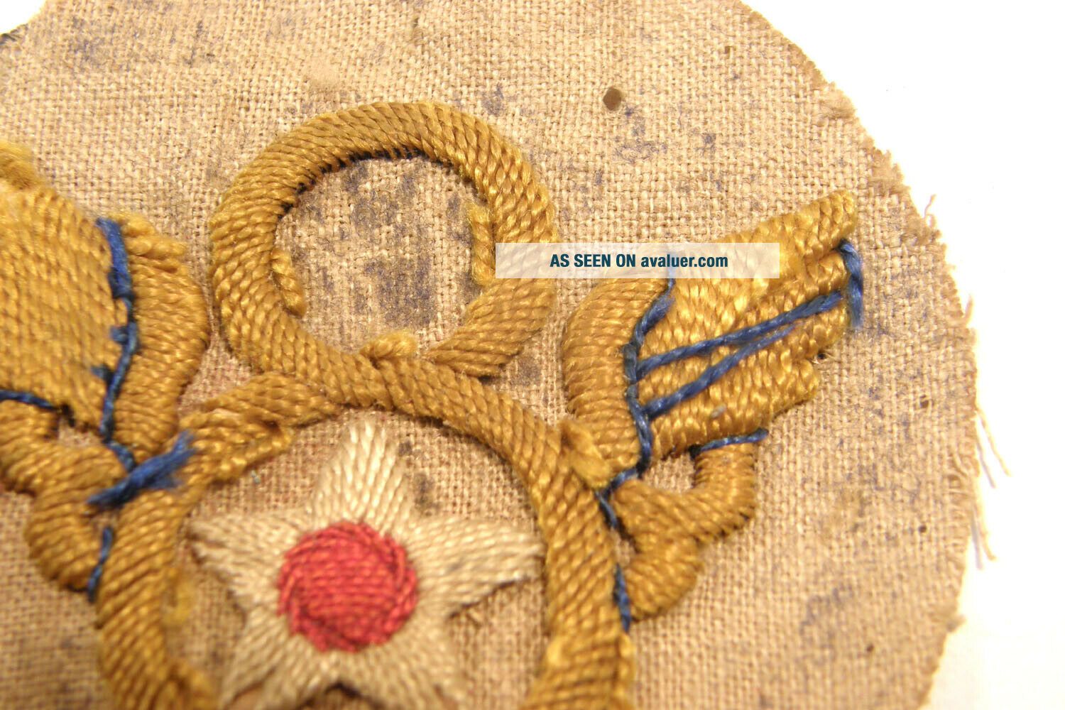WWII US AAF 8TH AIR FORCE 338th FIGHTER SQUADRON THEATER MADE PATCH ...