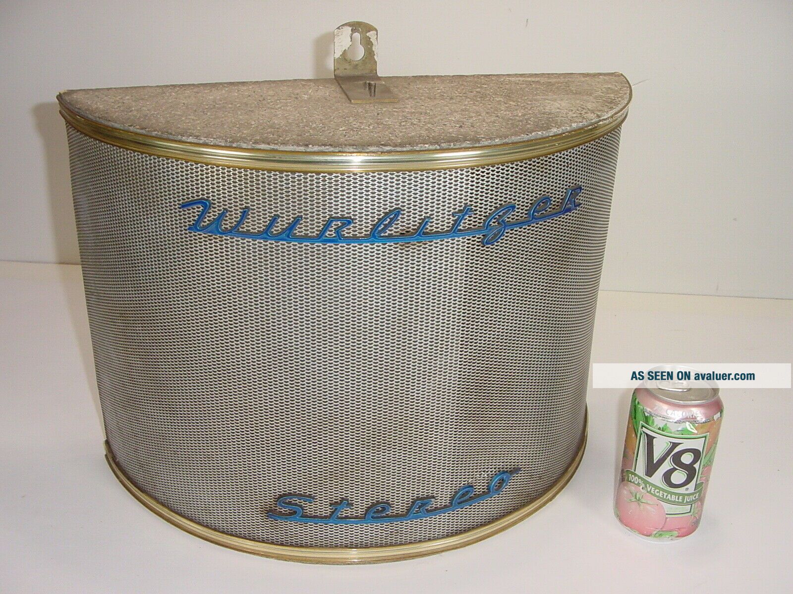 Vintage Wurlitzer Jukebox 5125 Remote Wall Box Stereo Speaker Extender ...