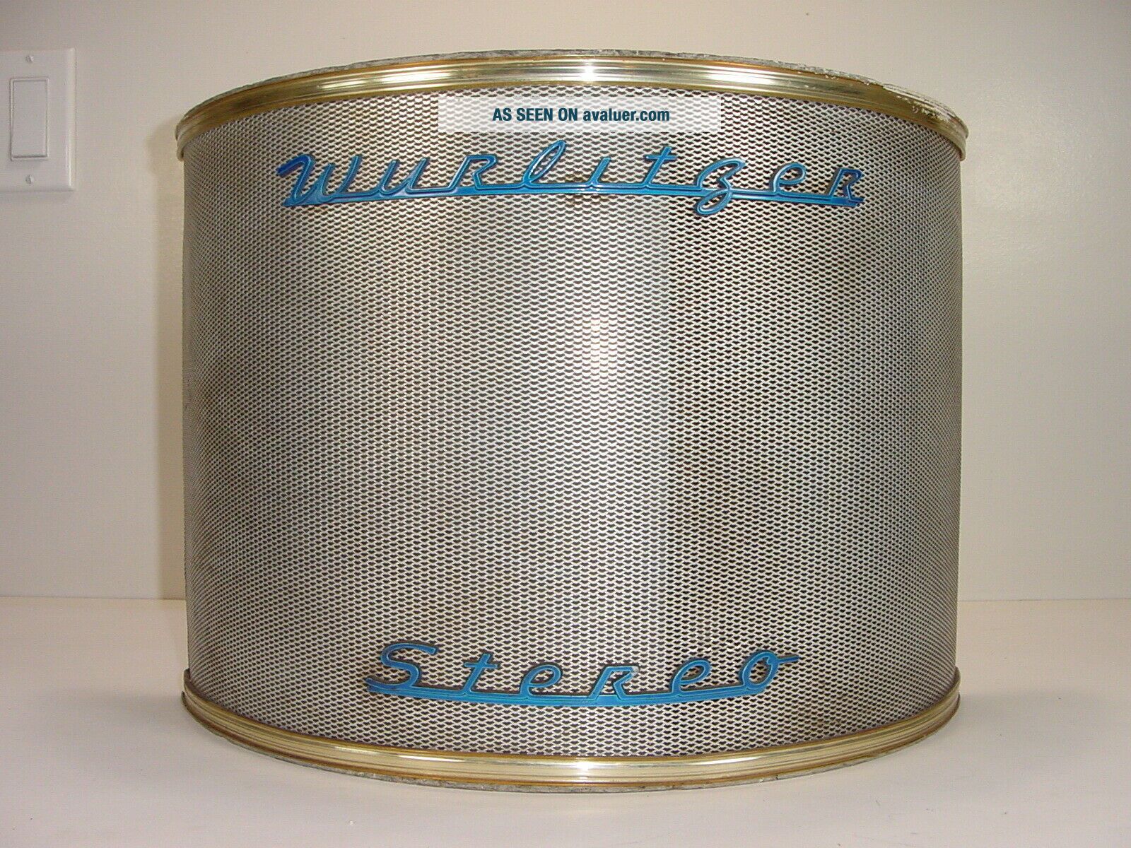 Vintage Wurlitzer Jukebox 5125 Remote Wall Box Stereo Speaker Extender ...