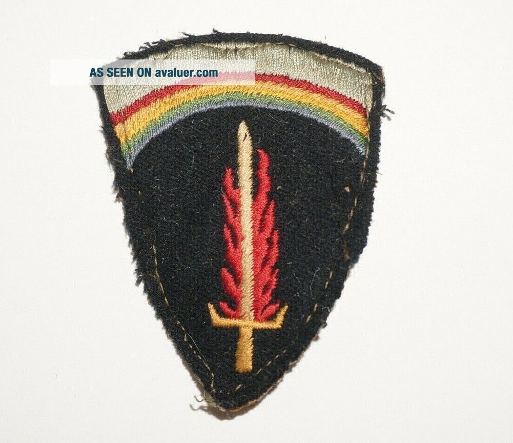 SHAEF Theater Made Wool Felt Patch WWII US Army P9622 | #904737