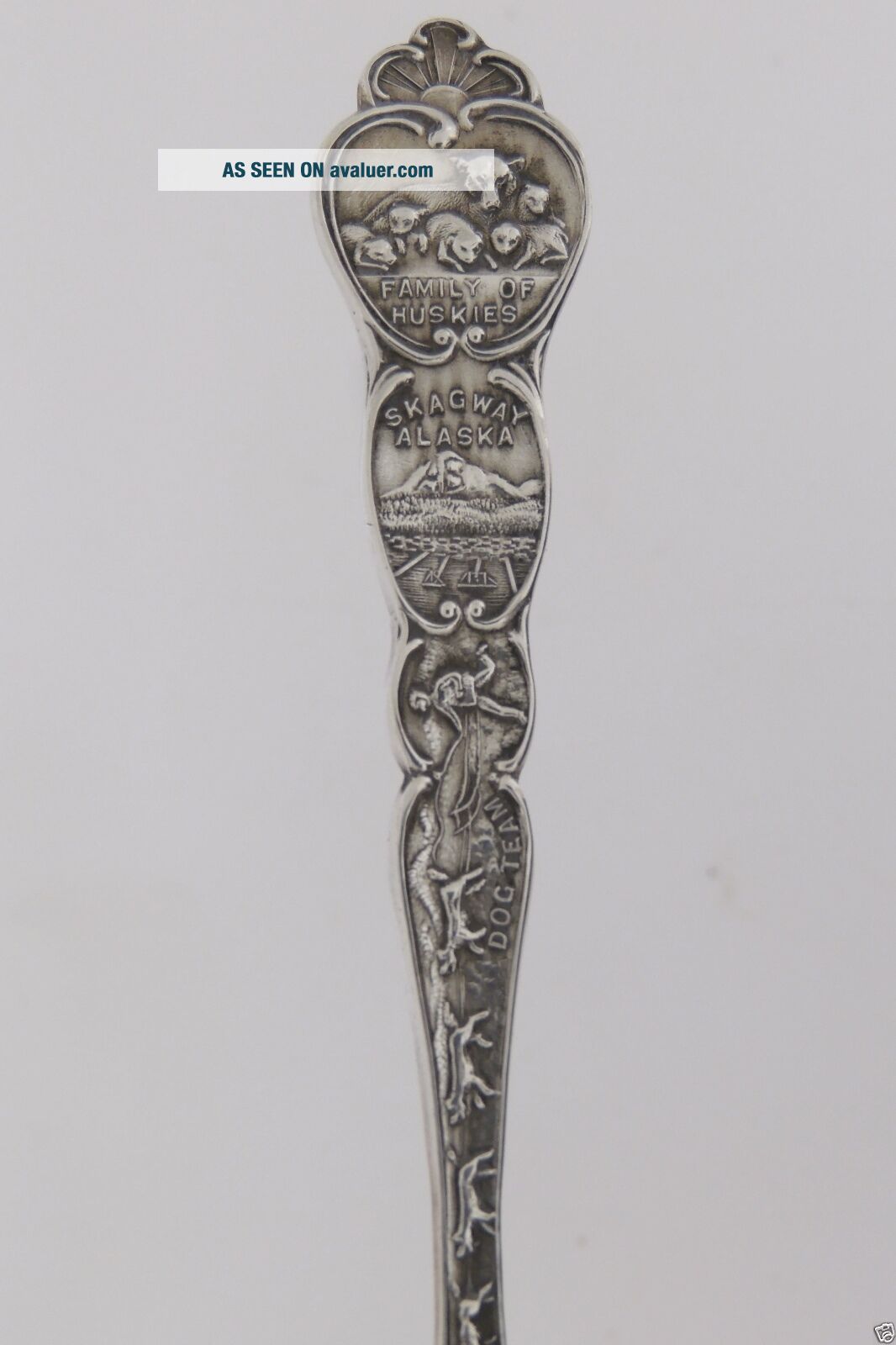 Alaska Yukon Pacific Expo Alaska Building Sterling Silver Souvenir ...