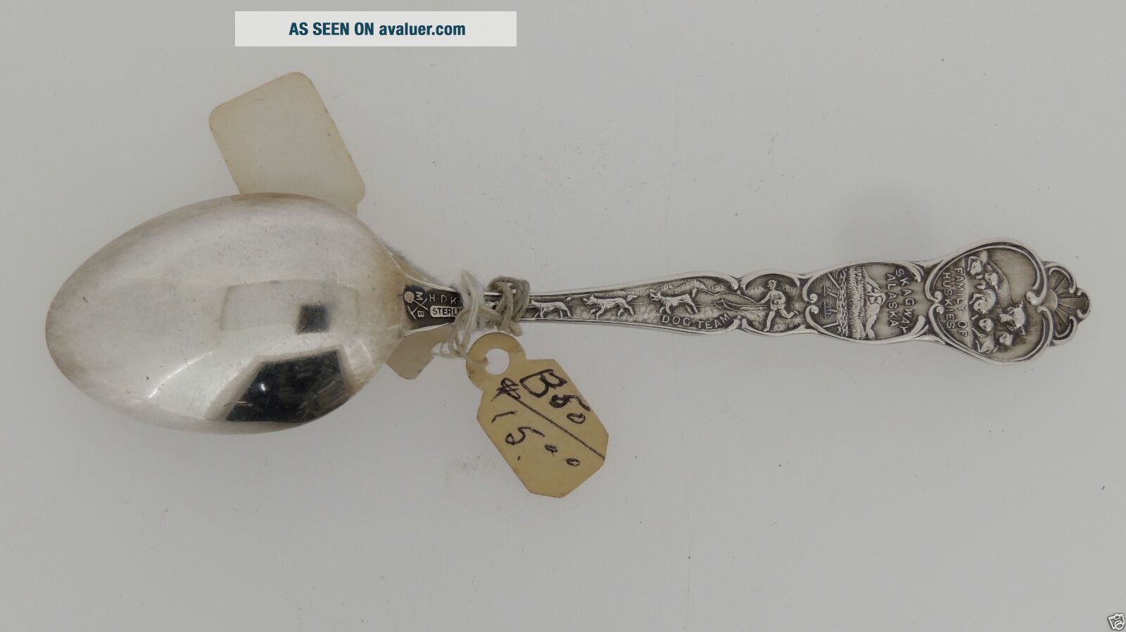 Alaska Yukon Pacific Expo Alaska Building Sterling Silver Souvenir ...