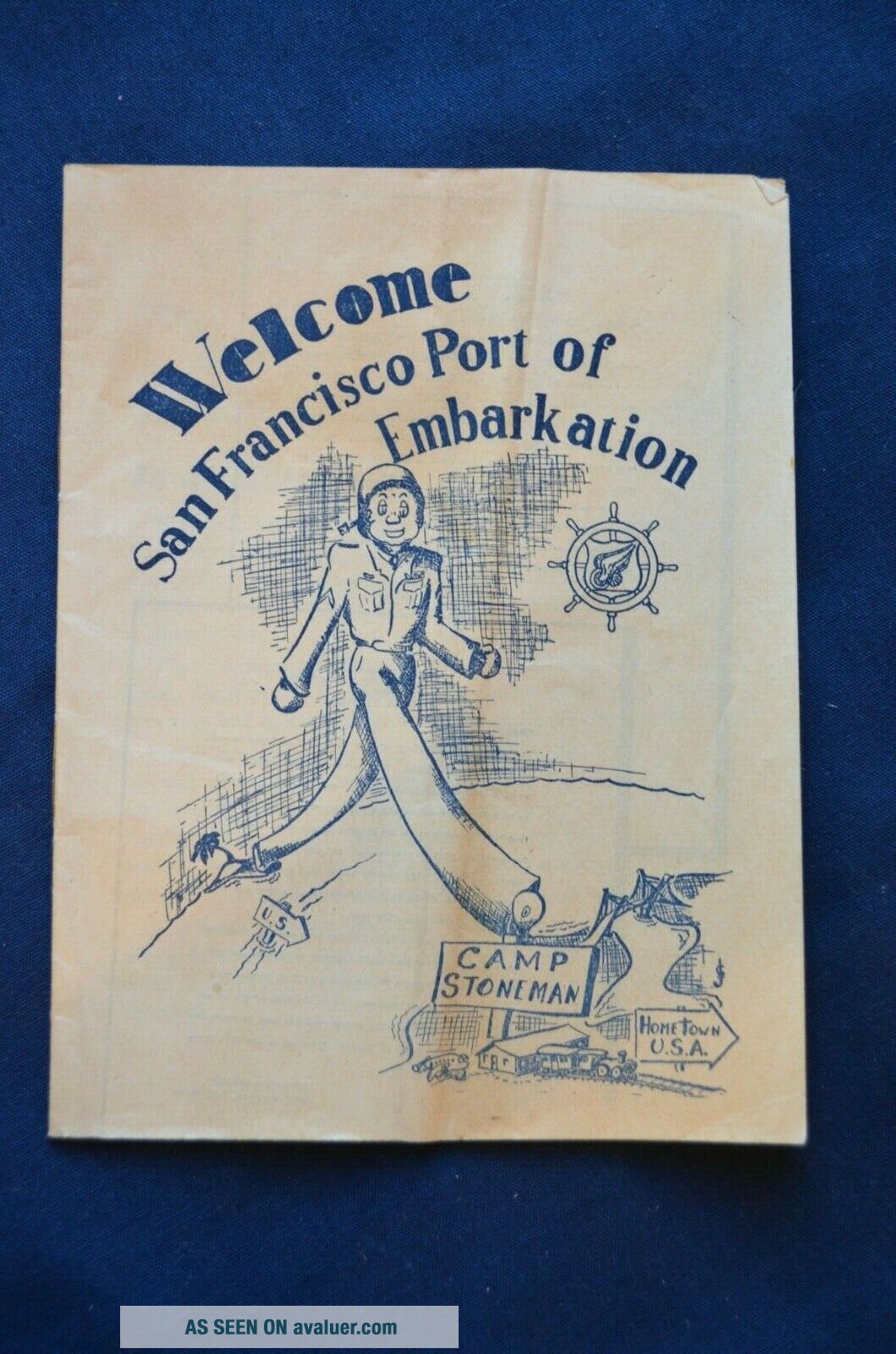 Welcome San Francisco Port Of Embarkation, Camp Stoneman, WWII | #907022