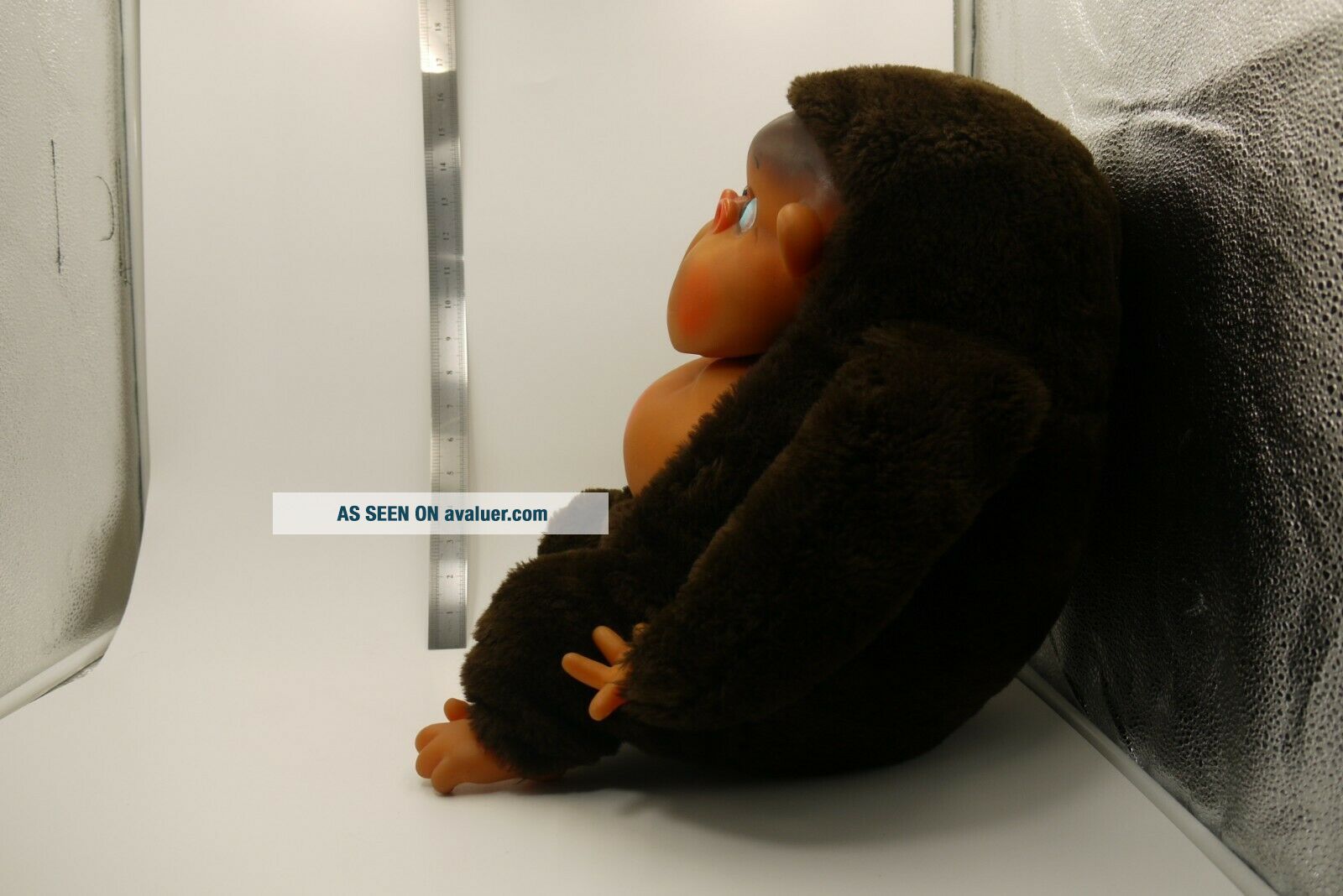 Vintage GREEK EL GRECO 16 " GORILLA MONKEY APE Stuffed Plush DOLL | #926326
