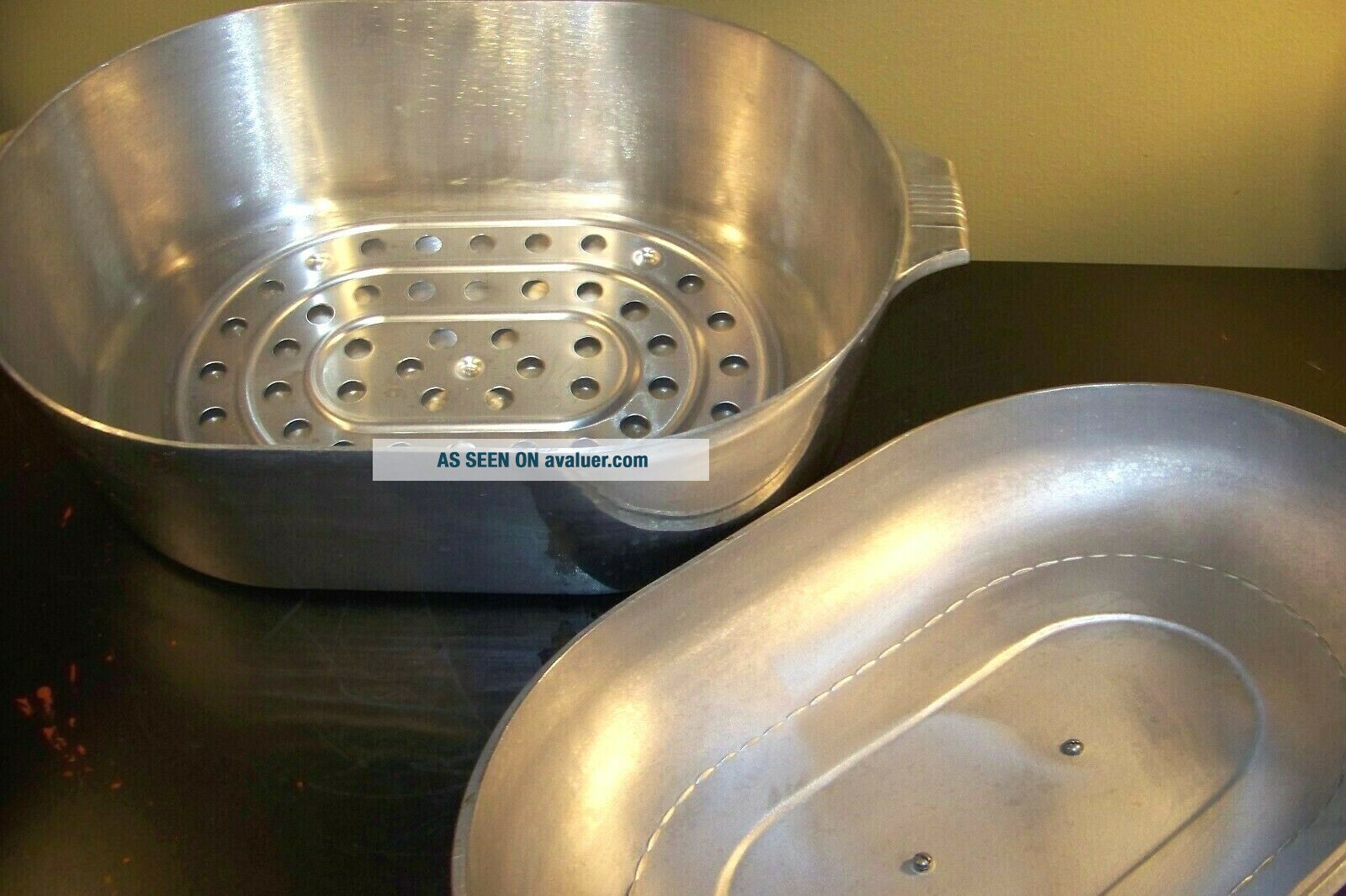 Vintage Wagner Ware Sidney - O - Magnalite 4269 Large Turkey Roaster ...