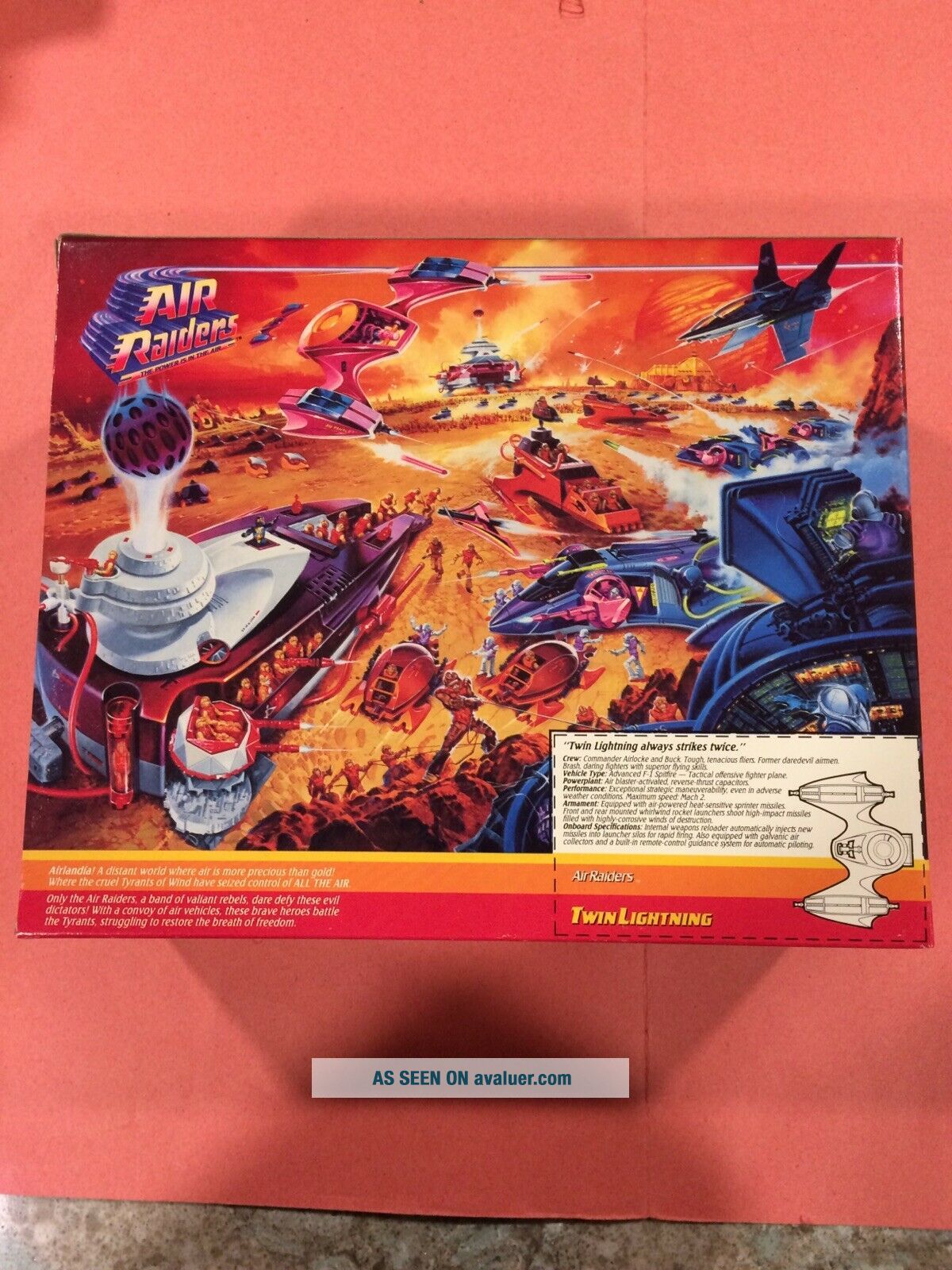 Vintage1987 Air Raiders Twin Lightning In Factory Box | #933168
