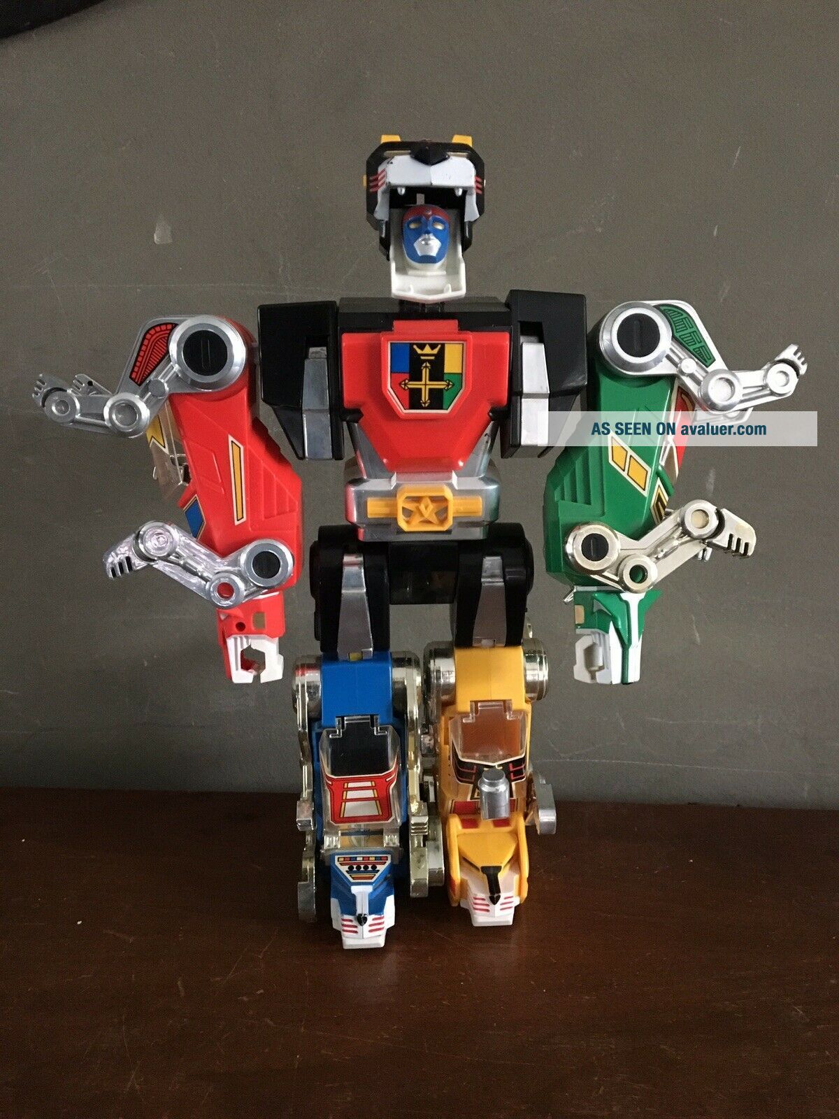 Vintage 1984 World Event Productions VOLTRON Plastic Lion Figure | #934522