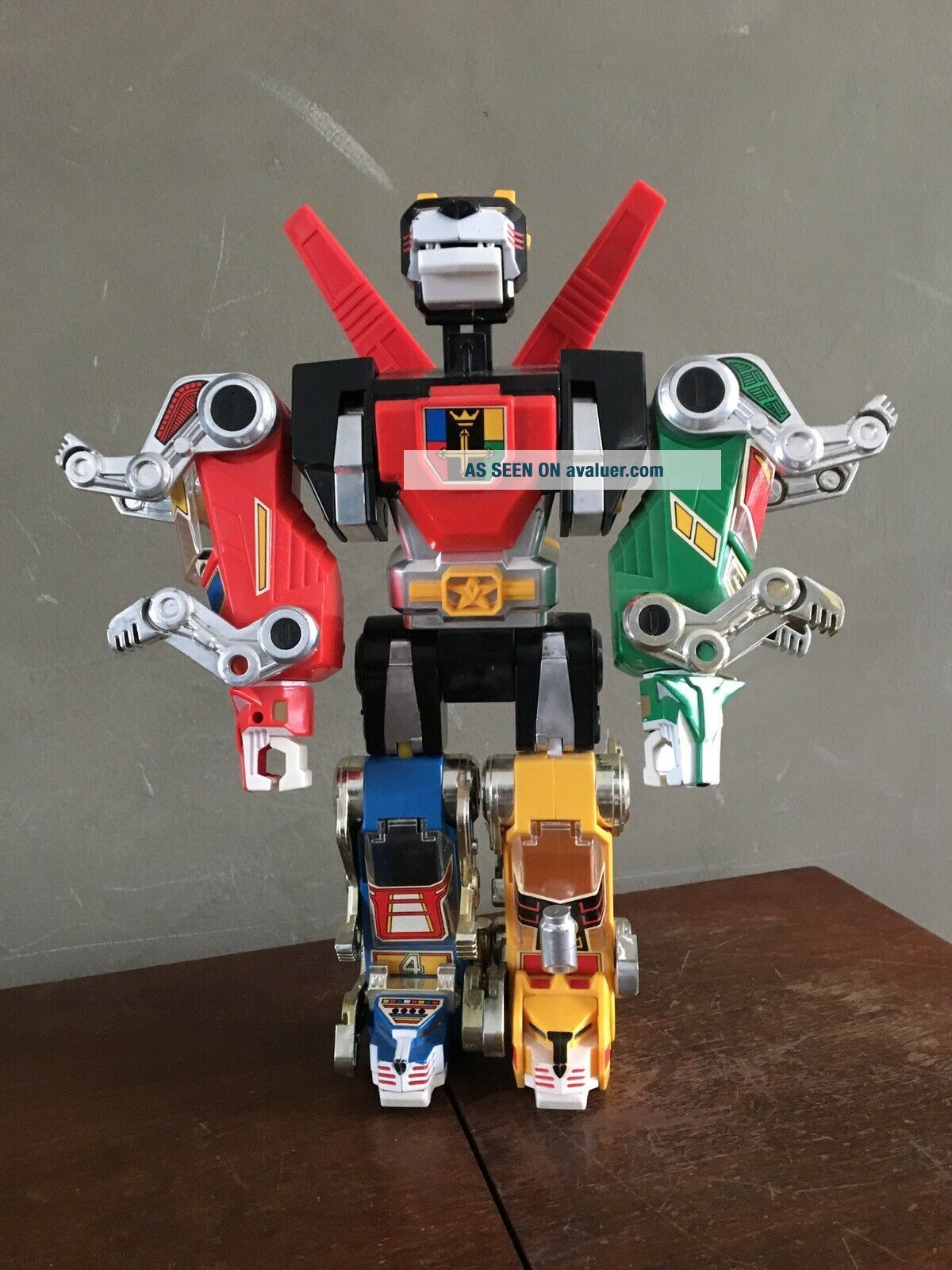 Vintage 1984 World Event Productions VOLTRON Plastic Lion Figure | #934522