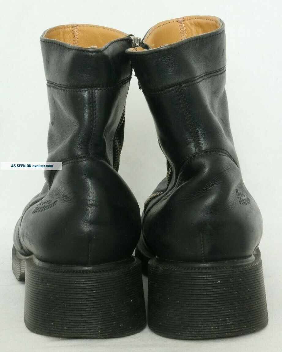 Dr. Doc Martens Vintage 8464 Black Side Zip Boots Mens US 8. 5 Women ...