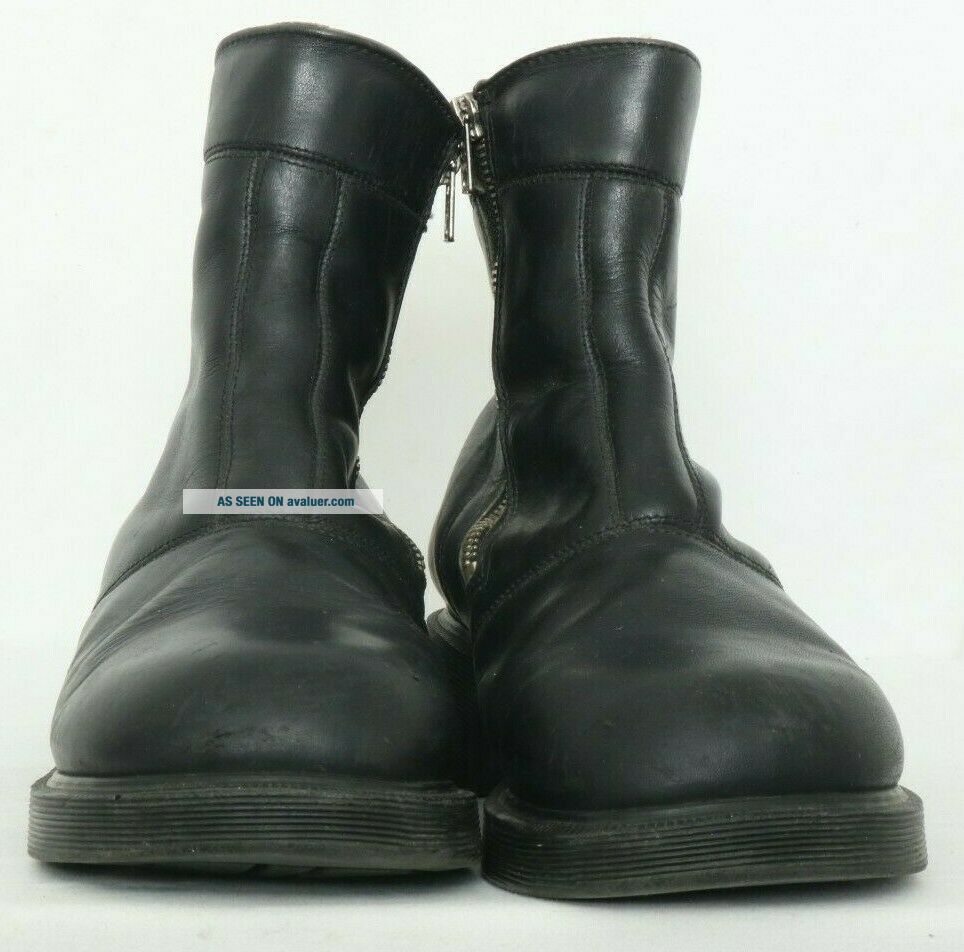 Dr. Doc Martens Vintage 8464 Black Side Zip Boots Mens US 8. 5 Women ...