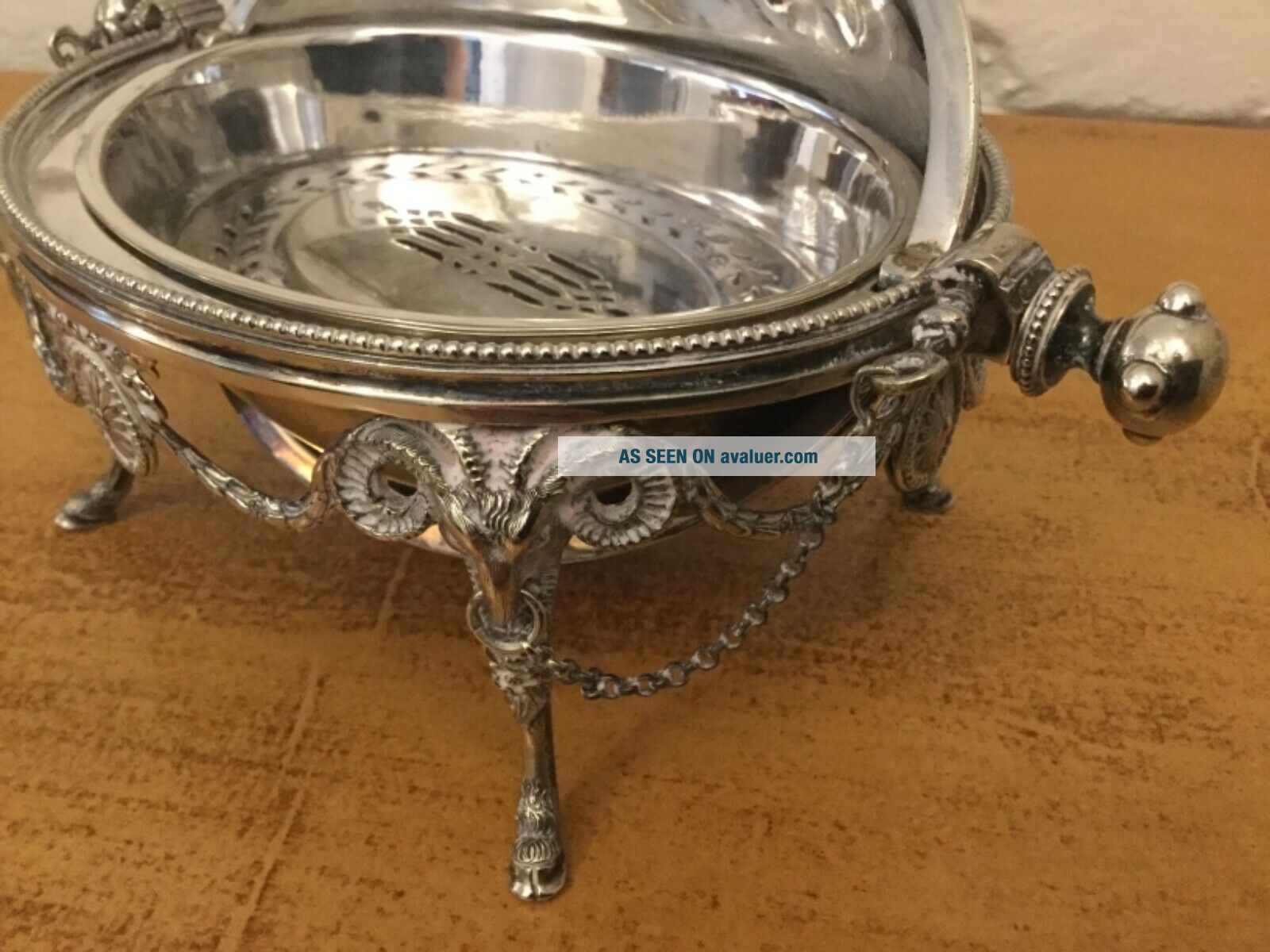 Lovely Silver Plate Partridge Serving Dish, Martin Hall & Co. | #948979
