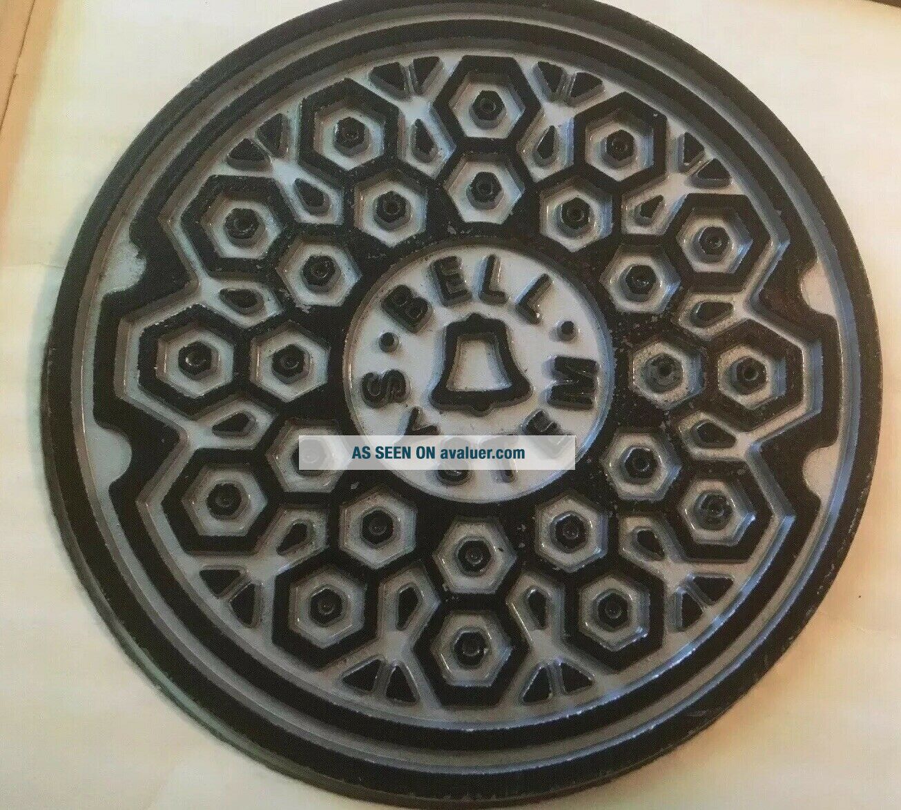 70’s Vintage Bell Systems Manhole Cover Promotion With Box And Brochure ...