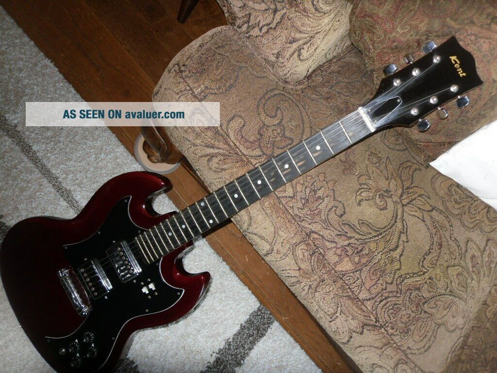Late 60s 70s VINTAGE KENT Electric Guitar SG MIJ Made In Japan | #952099