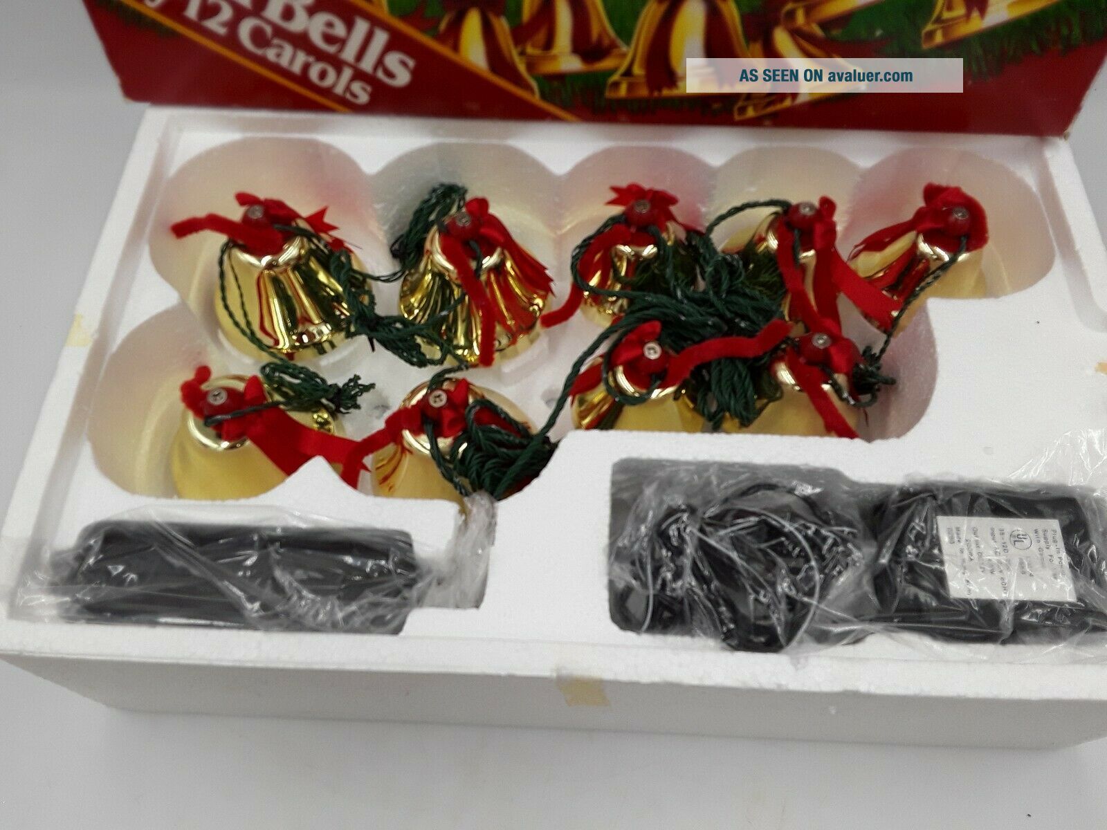 Vintage Musical Christmas Bells 1990 By CAPRICORN 9 Bells 12 Songs Old ...