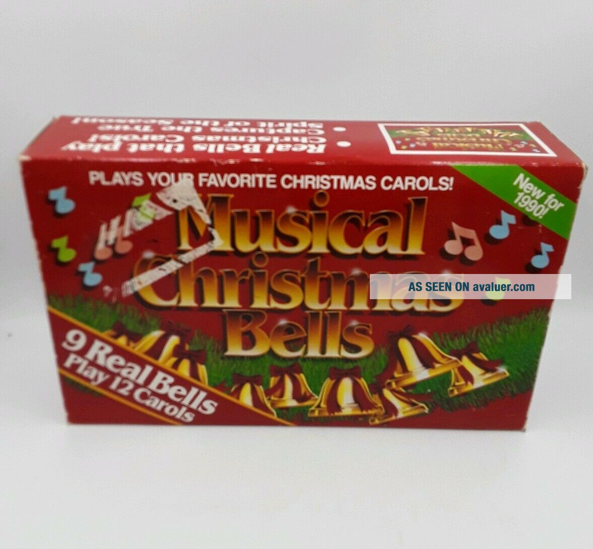 Vintage Musical Christmas Bells 1990 By CAPRICORN 9 Bells 12 Songs Old ...