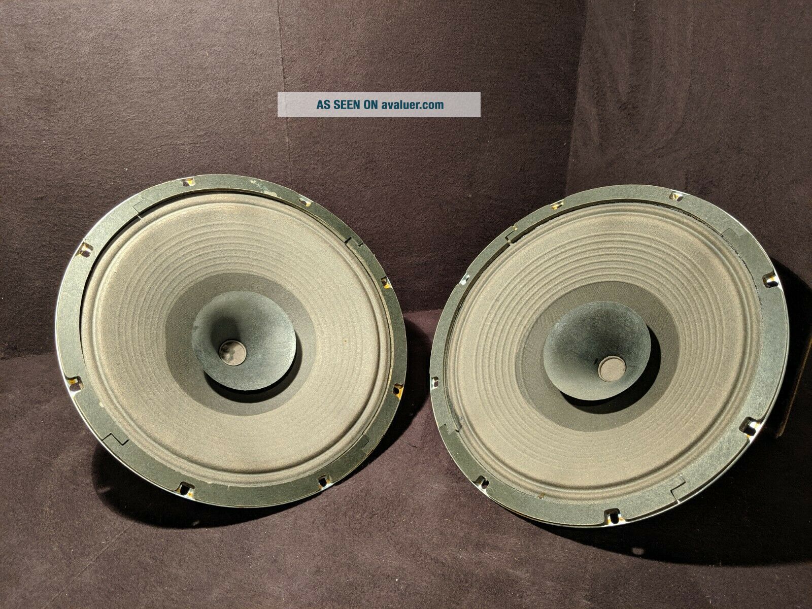 Vintage RCA 12 " Alnico Woofers With Whizzer Cones | #981893