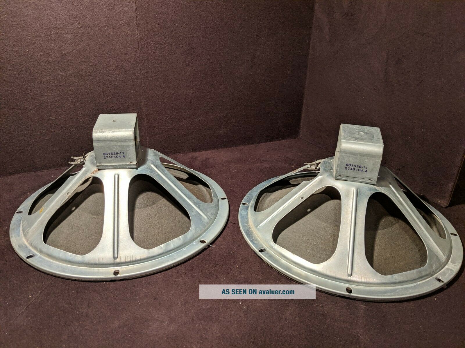 Vintage RCA 12 " Alnico Woofers With Whizzer Cones | #981893