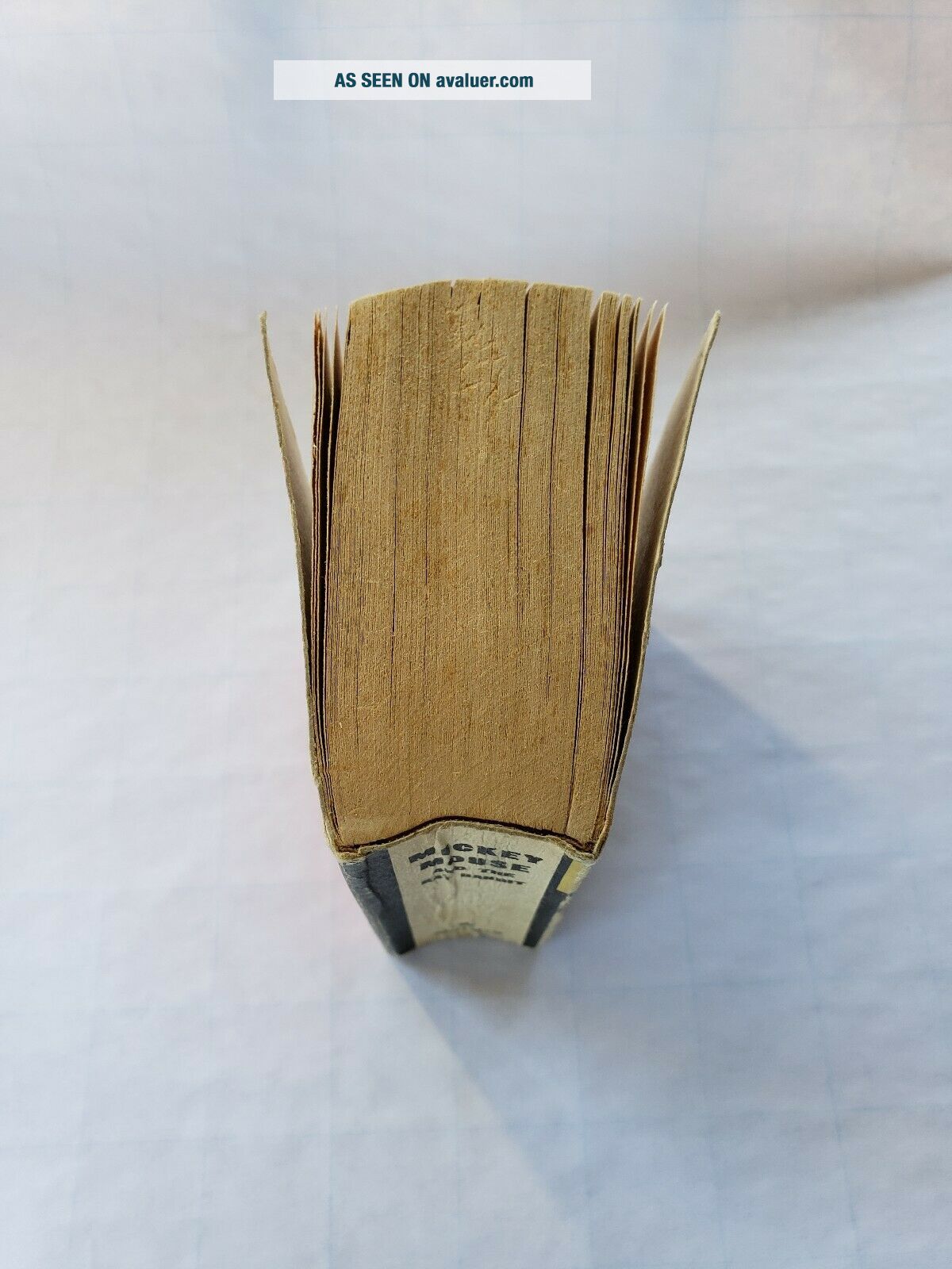 VERY RARE 1935 Big Little Book Mickey Mouse And The Bat Bandit | #982607