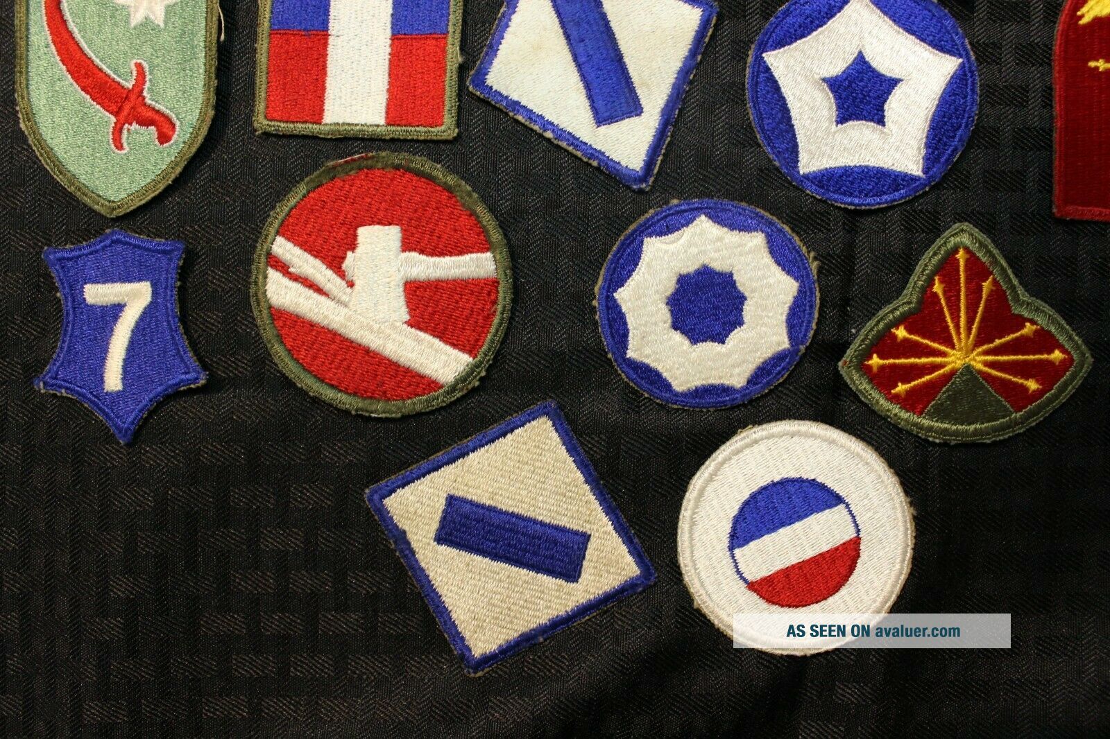 Assortment Of World War 2 / Korea War Era Army Patches | #985957