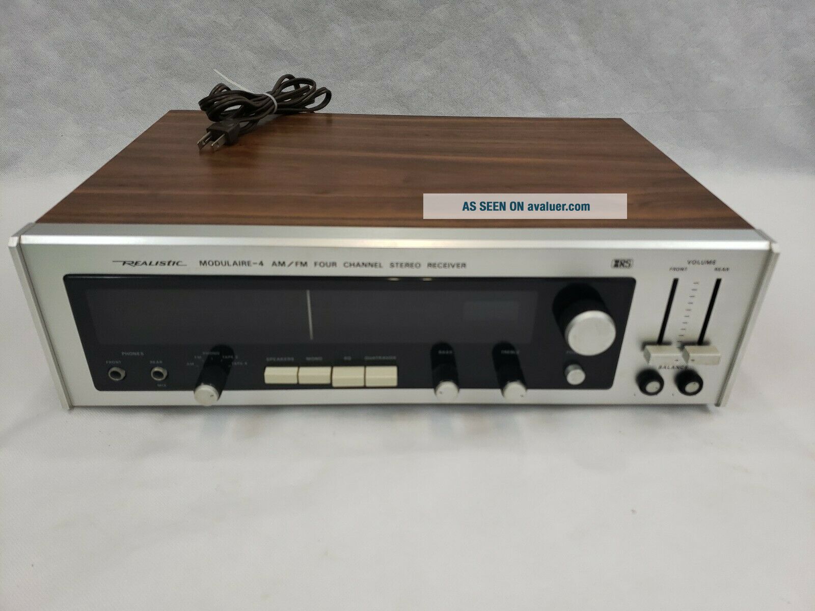 Vintage Realistic Modulaire 4 Four Channel AM/FM Receiver Comes | #996112