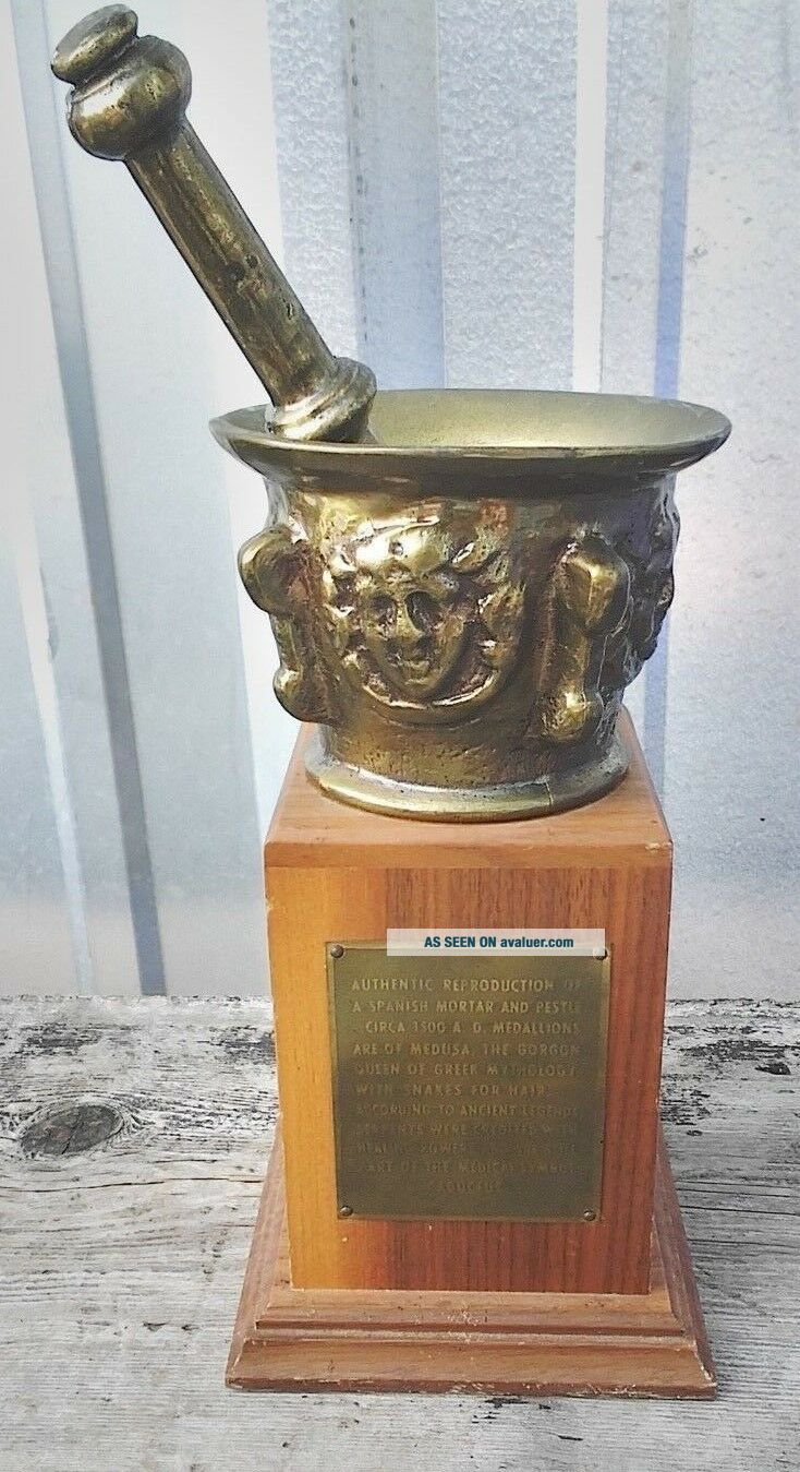 Vintage 1957 Rexall Drug " Outstanding Achievement " Award Hermes ...