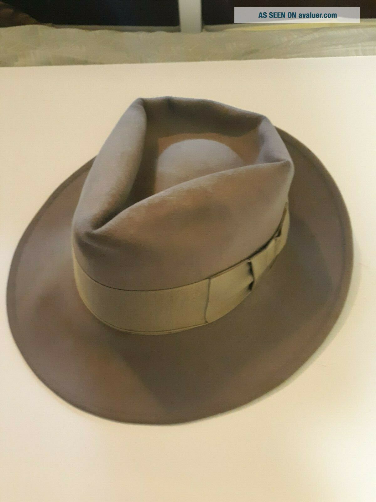Stetson Twenty The Sovereign Mode Edge 7 1/2 Fedora, Beat Up. | #1001382