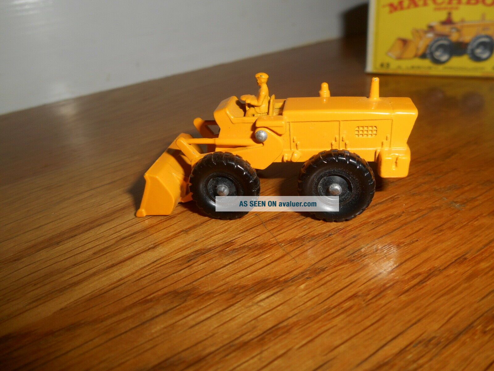 Vintage Matchbox Lesney 43 Aveling Barford Tractor Shovel (RARE All ...