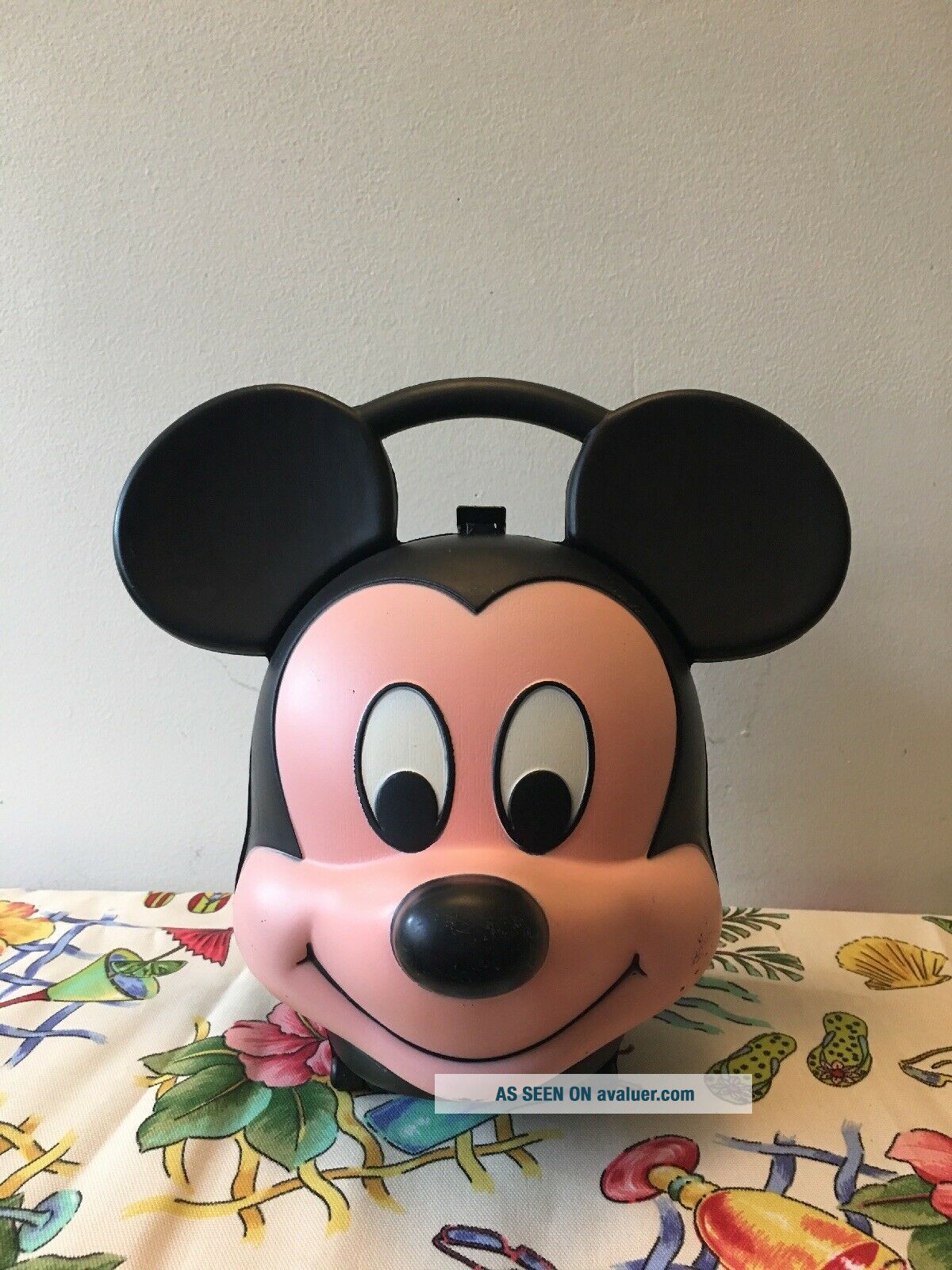 Vintage Mickey Mouse Head Lunch Box By Aladdin Industries Made In USA ...