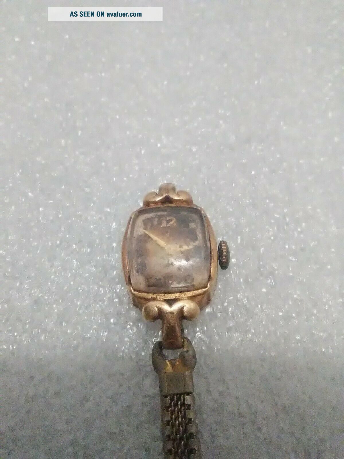 VINTAGE 14K GOLD HAMILTON LADIES WATCH | #1011274