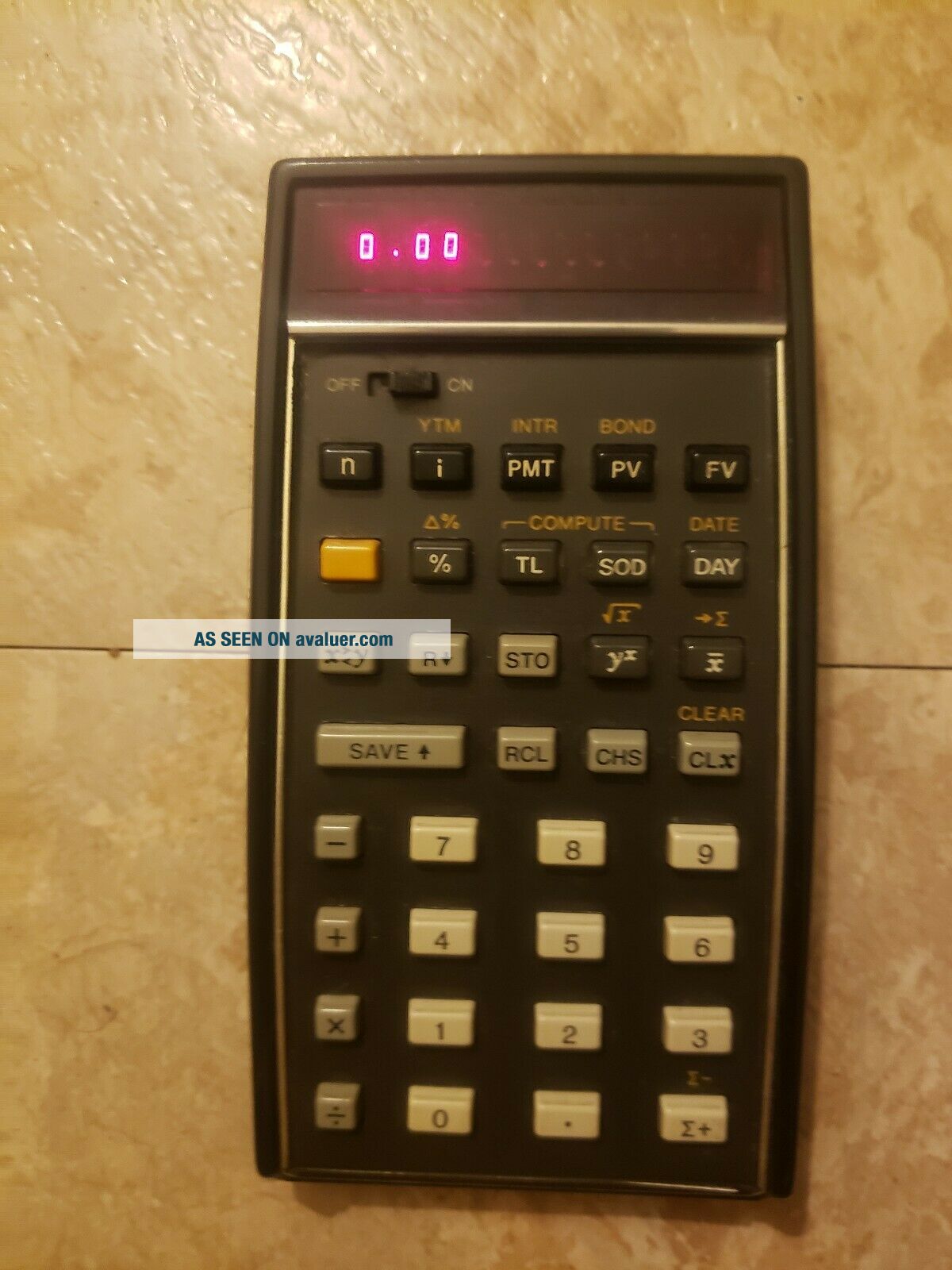 HEWLETT PACKARD HP - 80 Old Business Calculator Vintage Rare HP 80 Read ...
