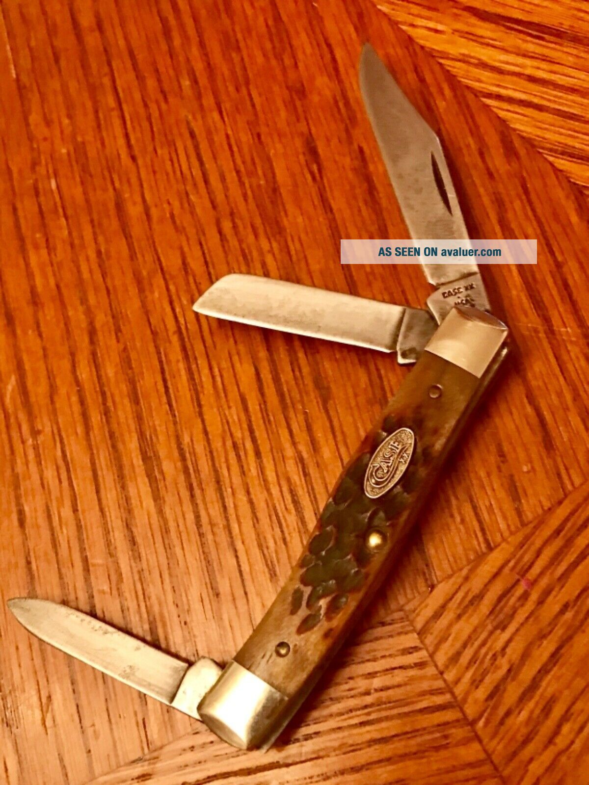 Vintage Case XX 1 Dot USA 63032 3 Blade Pocket Knife | #1015825