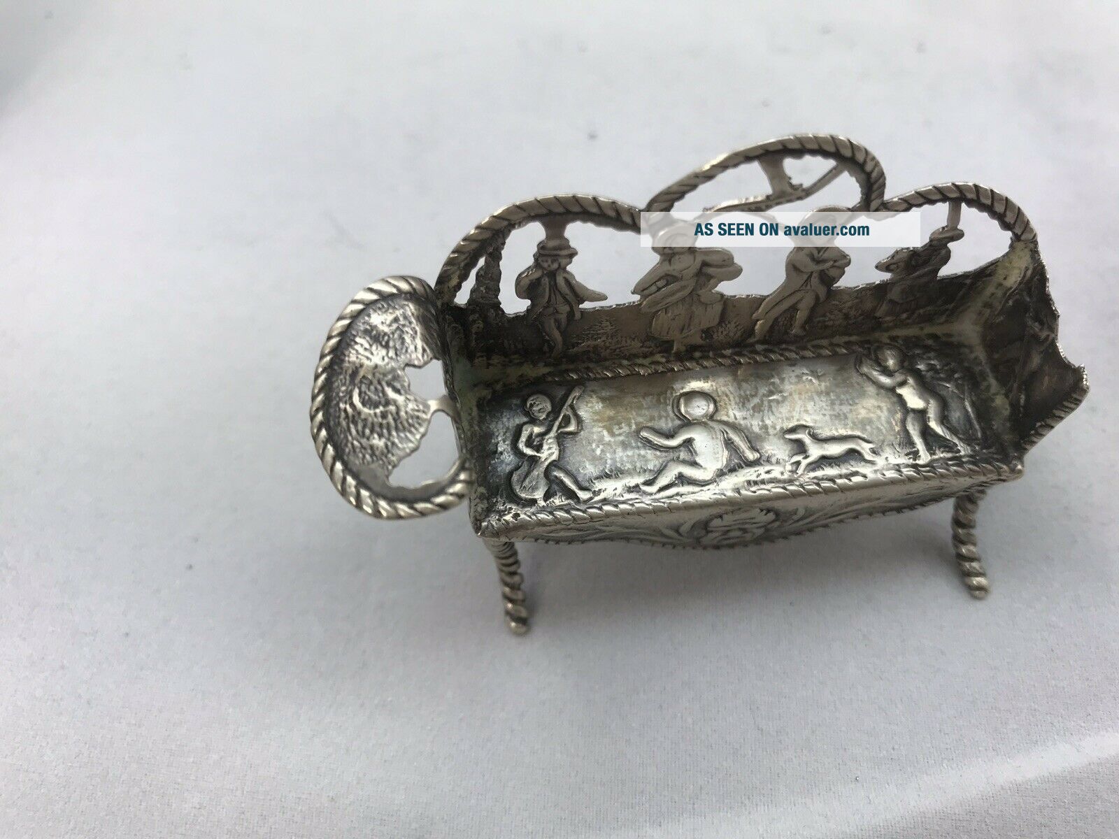 Hanau German Sterling Setee Doll House Furniture | #1061516