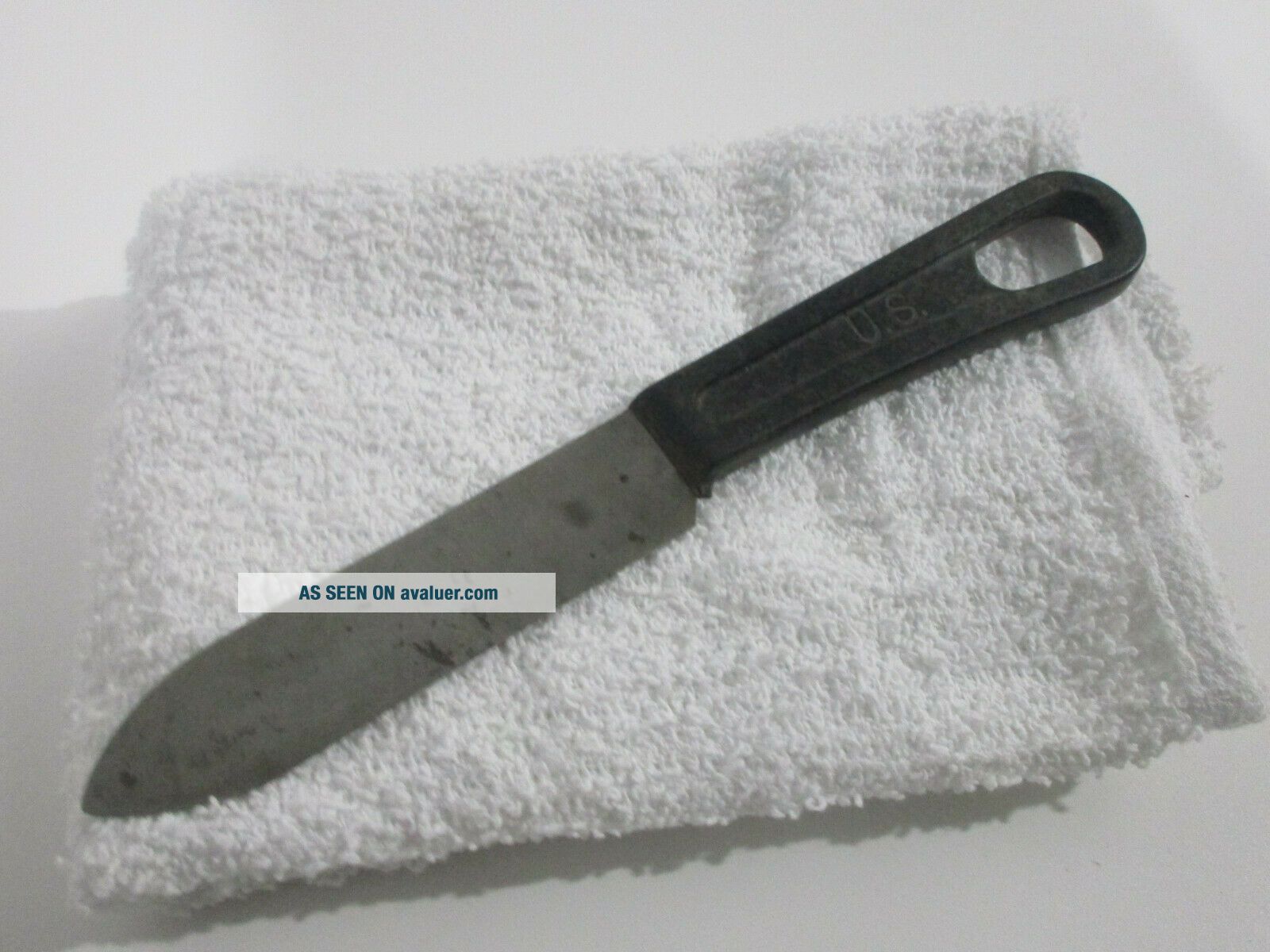 WW2 US Army USA Bakelite Mess Kit Knife Dated 1941 | #1078886