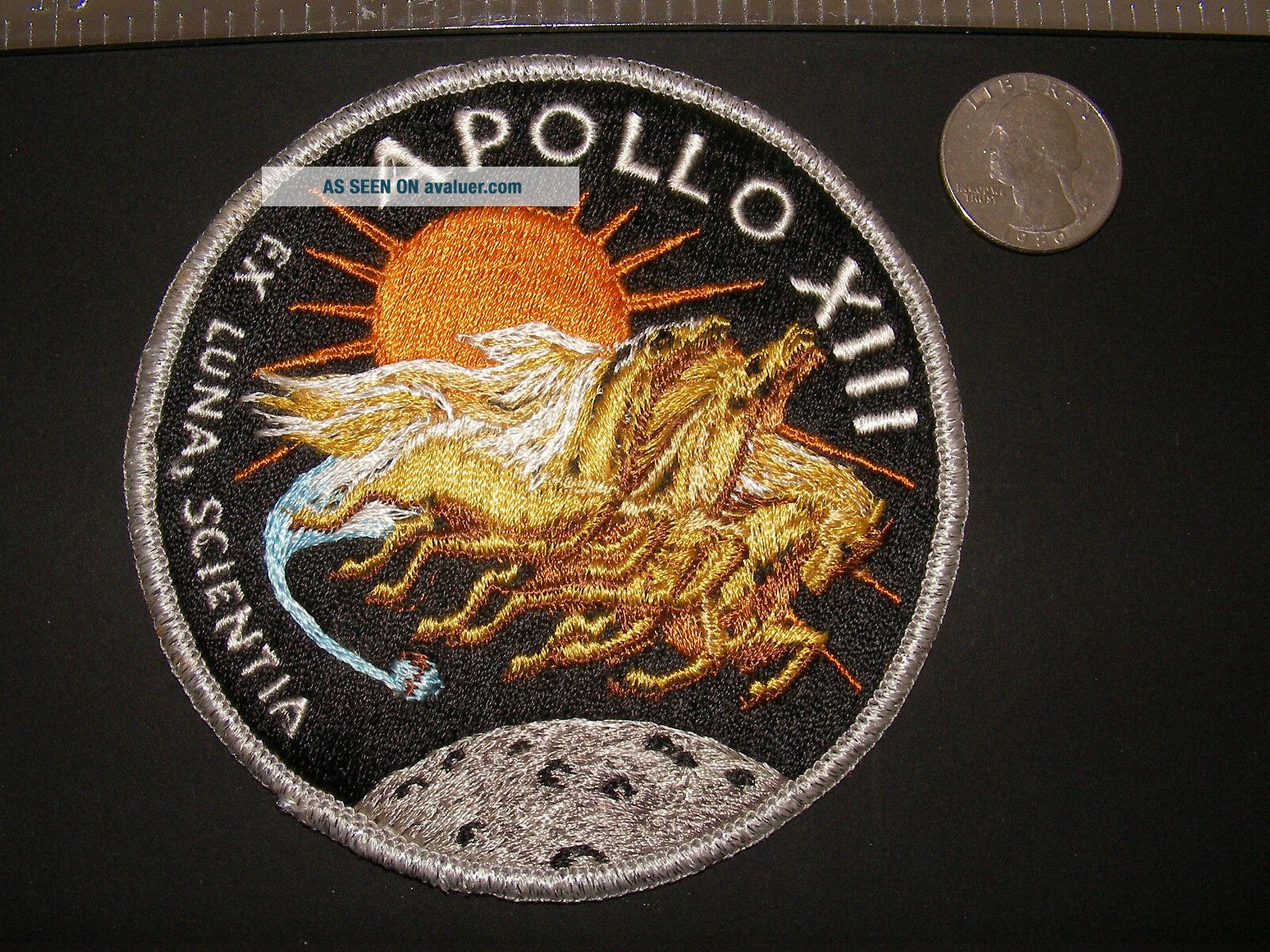 Vintage Apollo 13 (XIII) Embroidered Crew Patch (as Worn By Crew) NASA ...