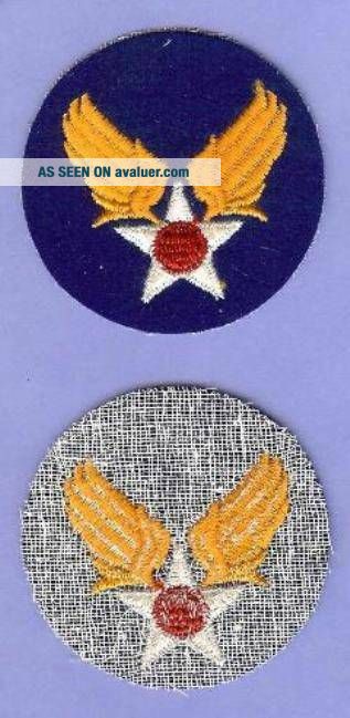 US Army Air Force USAAF Patch Sign WWII, On Felt | #1098882