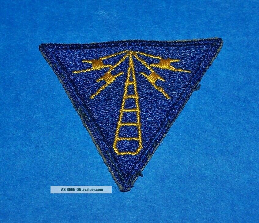 CUT - EDGE POST WW2 GERMAN MADE AAF COMMUNICATION SPECIALIST PATCH ...