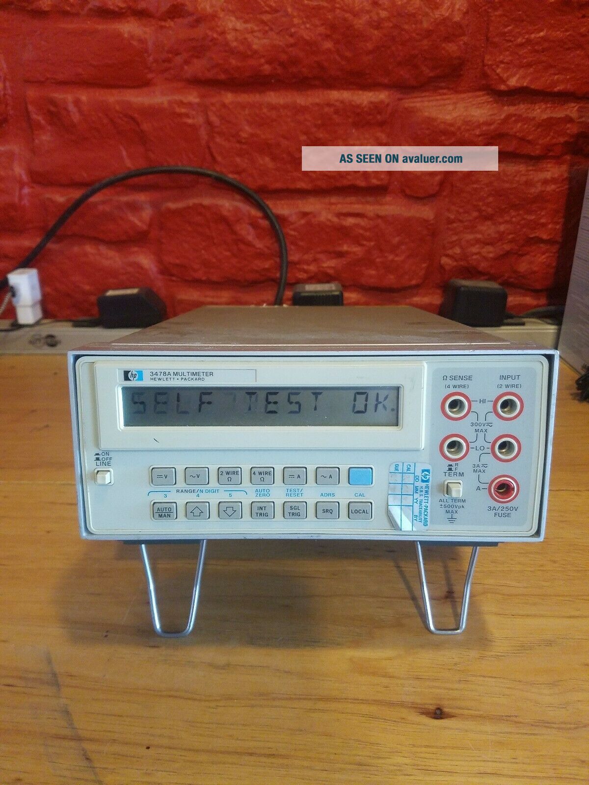 Agilent / HP 3478A Benchtop DMM Digital Multimeter - - SFC | #1115071