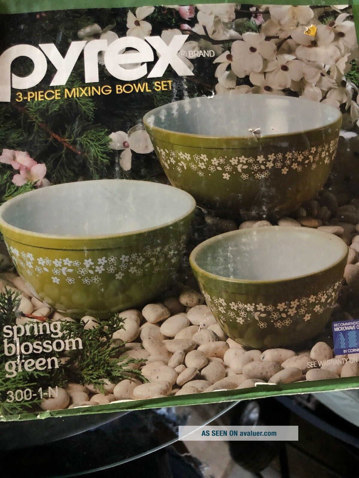 (2) Two Boxes Of Vintage Pyrex Mixing Bowl Set | #1115163