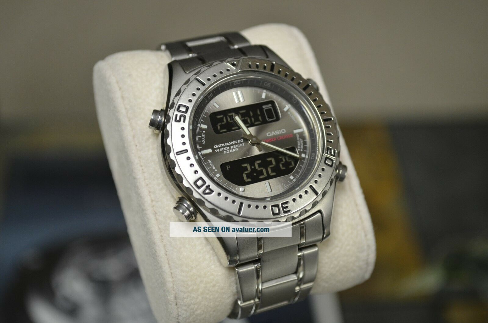CASIO TIC - 110 TIMBER CRUISER ANALOG/DIGITAL RARE JAPAN VINTAGE DATA ...