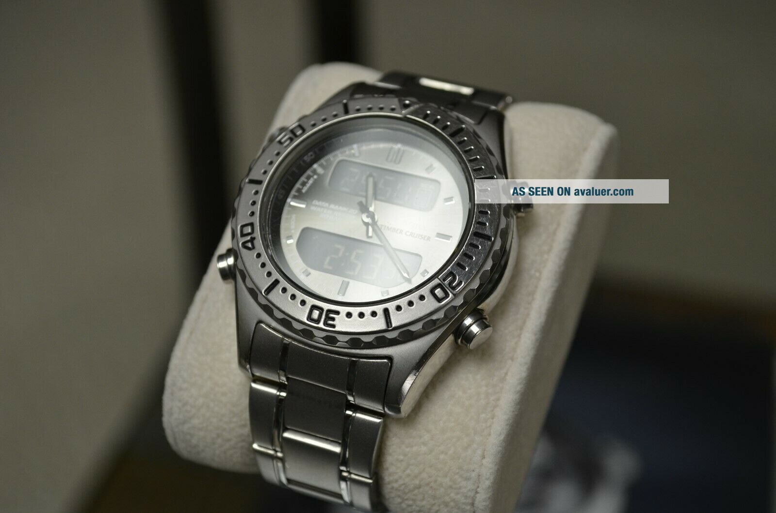 CASIO TIC - 110 TIMBER CRUISER ANALOG/DIGITAL RARE JAPAN VINTAGE DATA ...